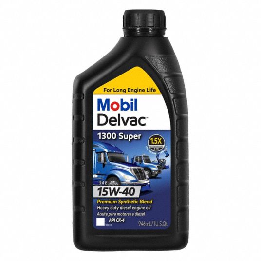 MOBIL, Synthetic Blend, Biodegradable, Motor Oil - 805Y40|122494 - Grainger