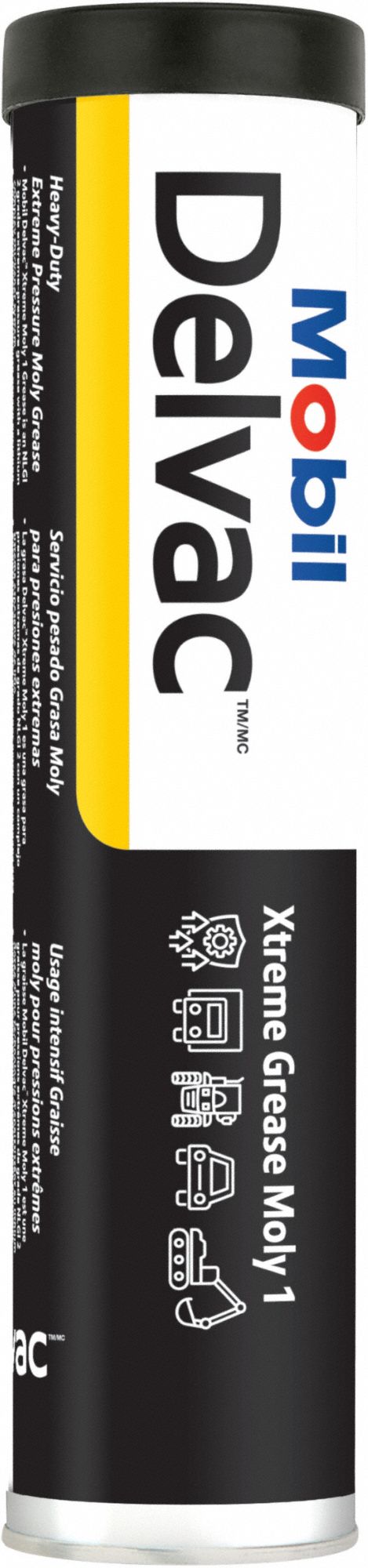 MOBIL, Cartridge, 13.7 oz Container Size, Extreme Pressure Grease ...