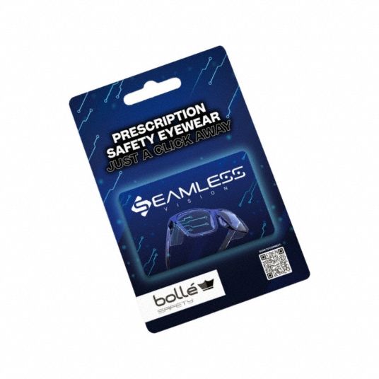 BOLLE SAFETY, Z87-2+, For Progressive/Single Lens Type, Safety Glasses ...