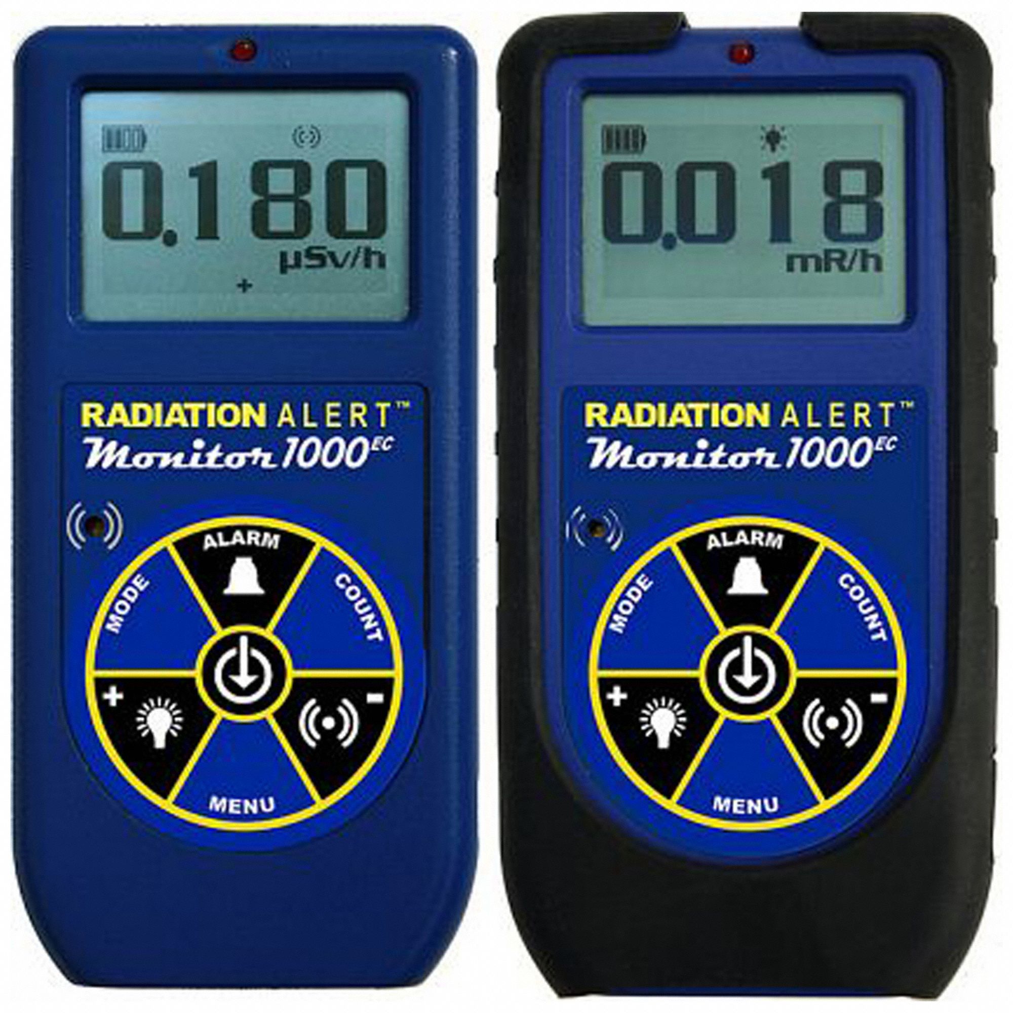 RADIATION ALERT Radiation Survey Meter Geiger Counter: Graphic LCD with ...