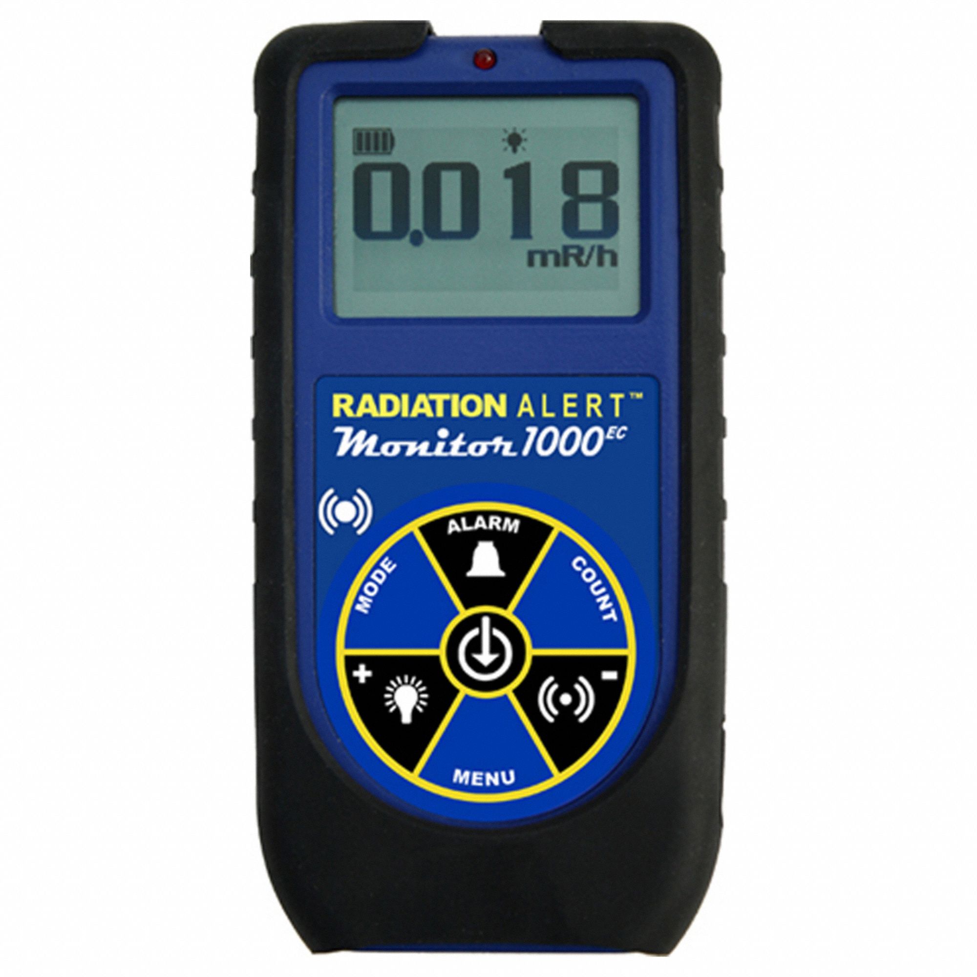 RADIATION ALERT, CPM/CPS/mR/hr/uSv/hr, NIST, Radiation Survey Meter ...