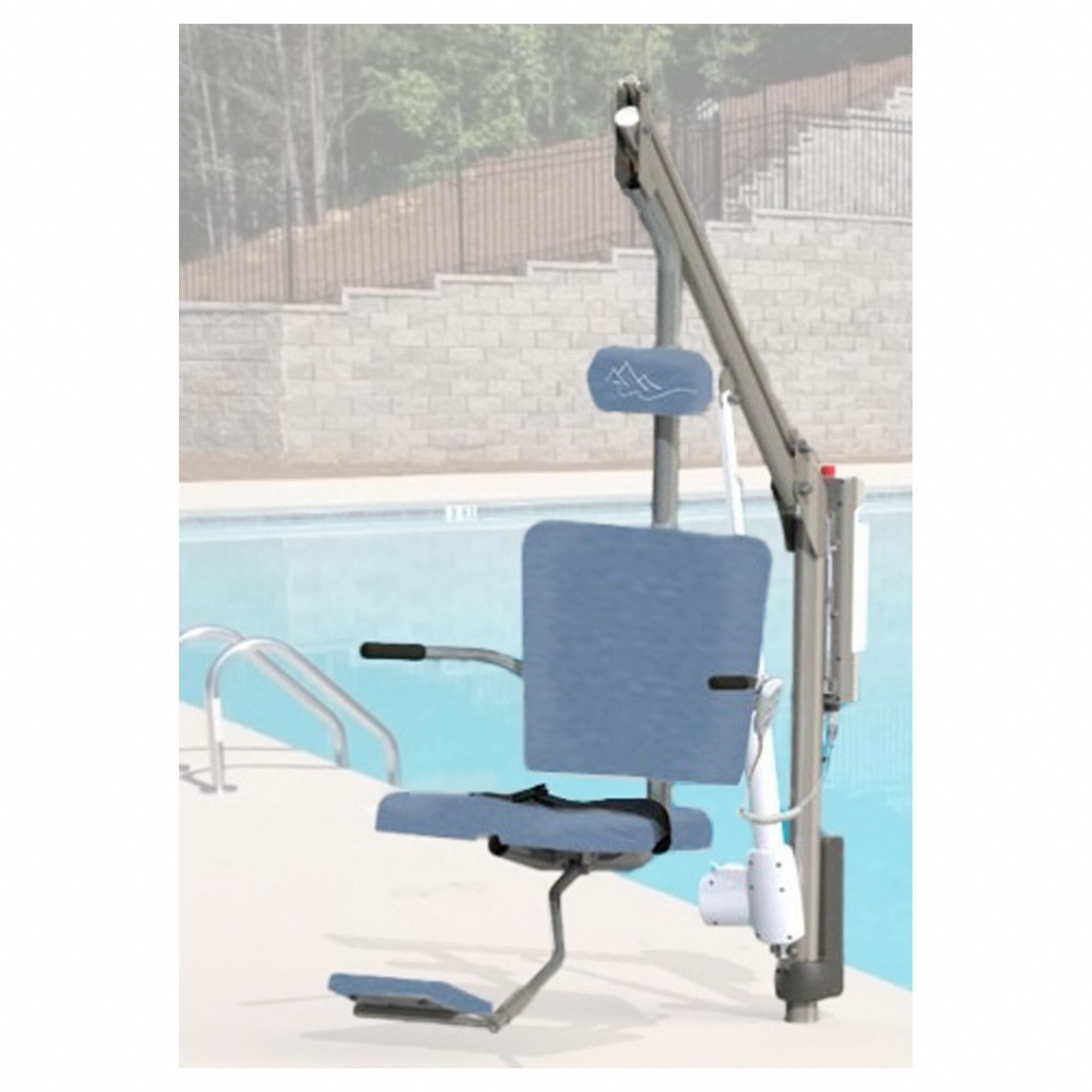 SPECTRUM, Motion Trek 400, 76 1/4 in Overall Ht, Pool Lift - 817HW9 ...