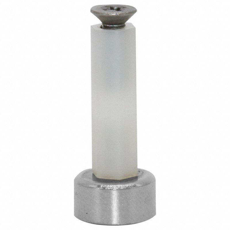 MAG DADDY, 0.394 in Outside Dia, Male Threaded M3 x 0.5, Magnetic ...