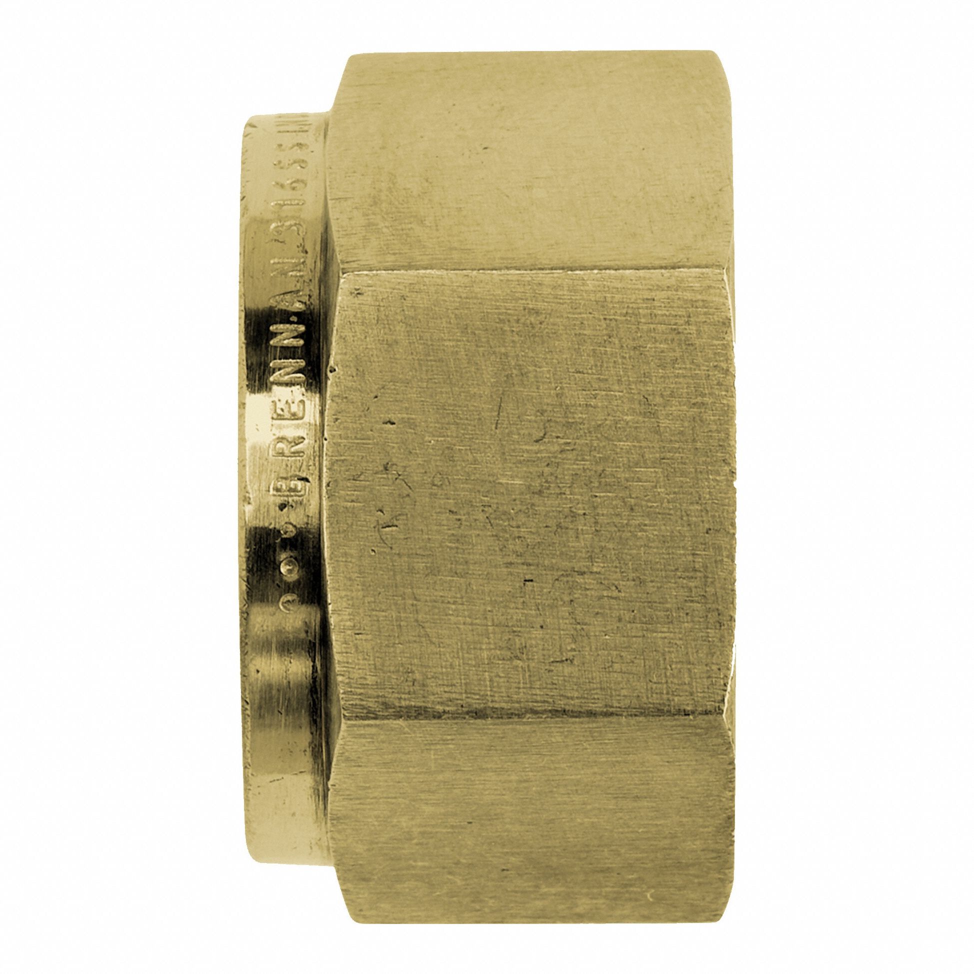 BRENNAN INDUSTRIES, 1 in OD Size, Compression, Compression Fitting Nut - 826C29|N0318-16-B ...