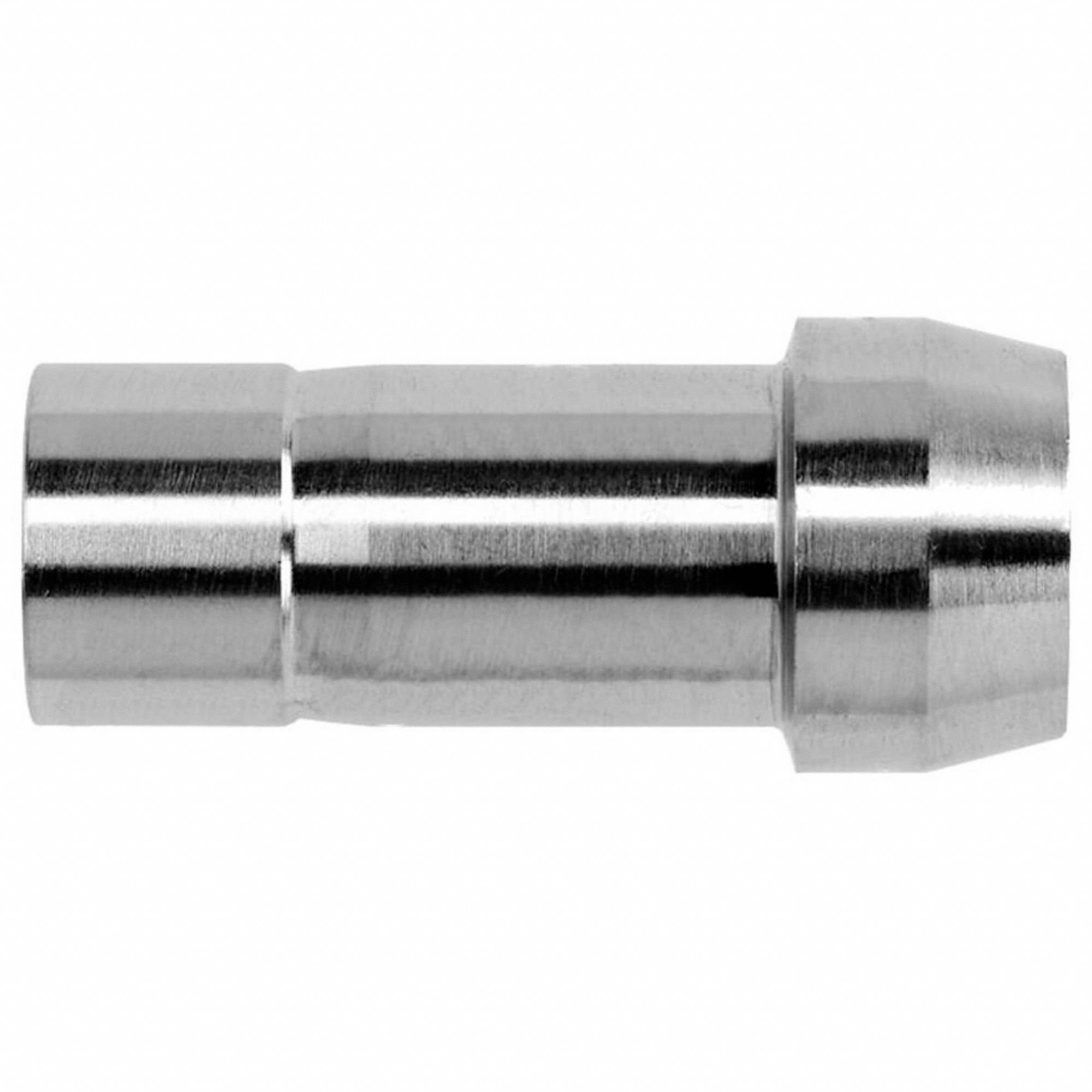 BRENNAN INDUSTRIES, 1/8 in OD x 1/8 in OD Fitting Size, Stainless Steel ...