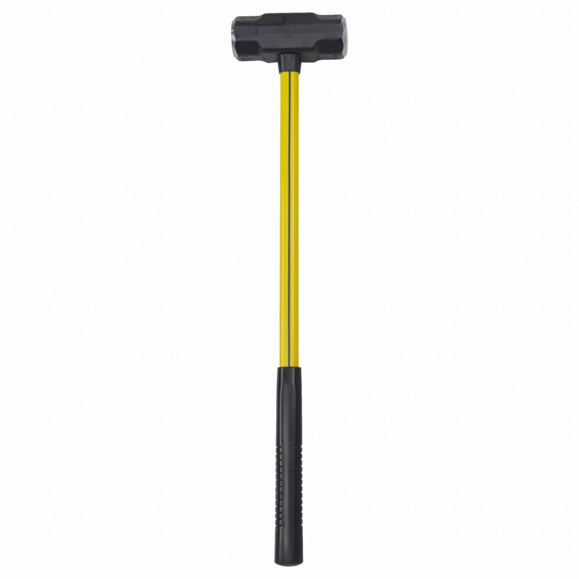 Steel, Fiberglass Handle, Standard Sledge Hammer - 48TE27|6895402 ...