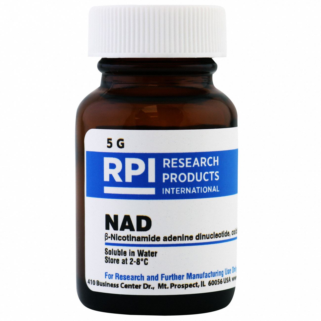 Lab, 5 g, NAD (B-Nicotinamide Adenine Dinucleotide, Oxidized,Free Acid ...