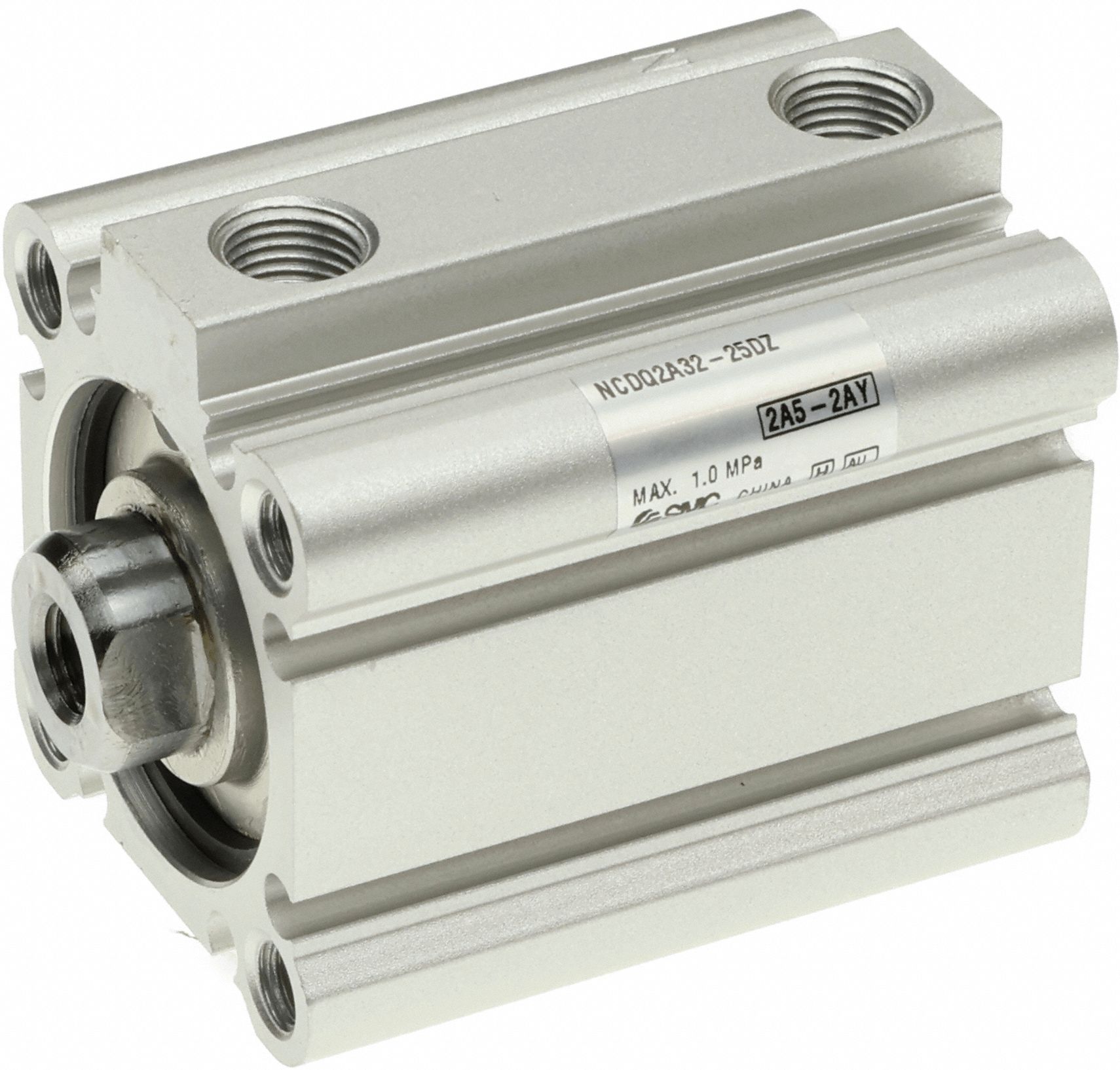 SMC, 32 mm Bore Dia, 100 mm Stroke Lg, Compact Cylinder - 826F78|NCDQ2A32-100DZ - Grainger