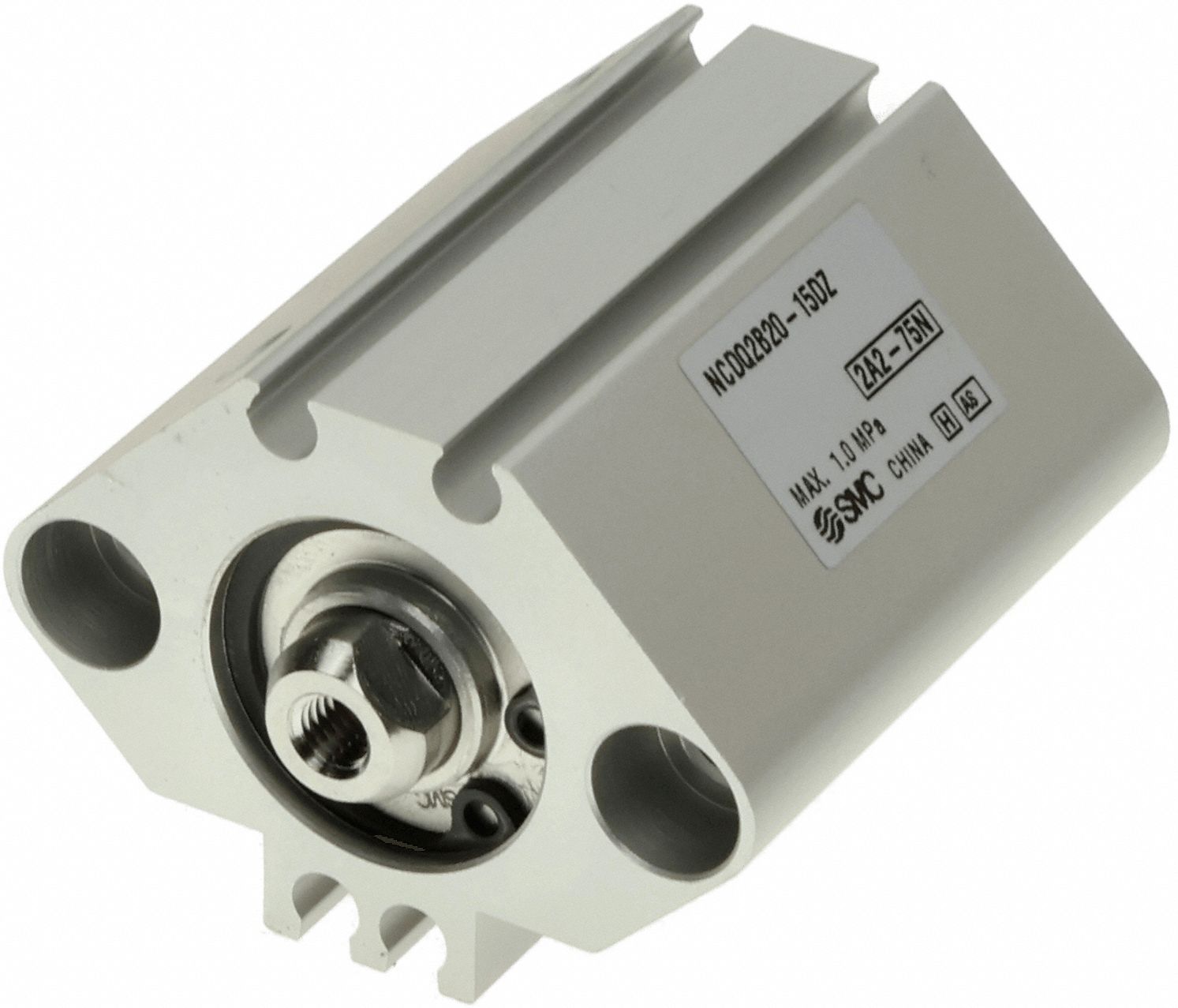 SMC, 20 mm Bore Dia, 15 mm Stroke Lg, Compact Cylinder - 826F91|NCDQ2B20-15DZ - Grainger