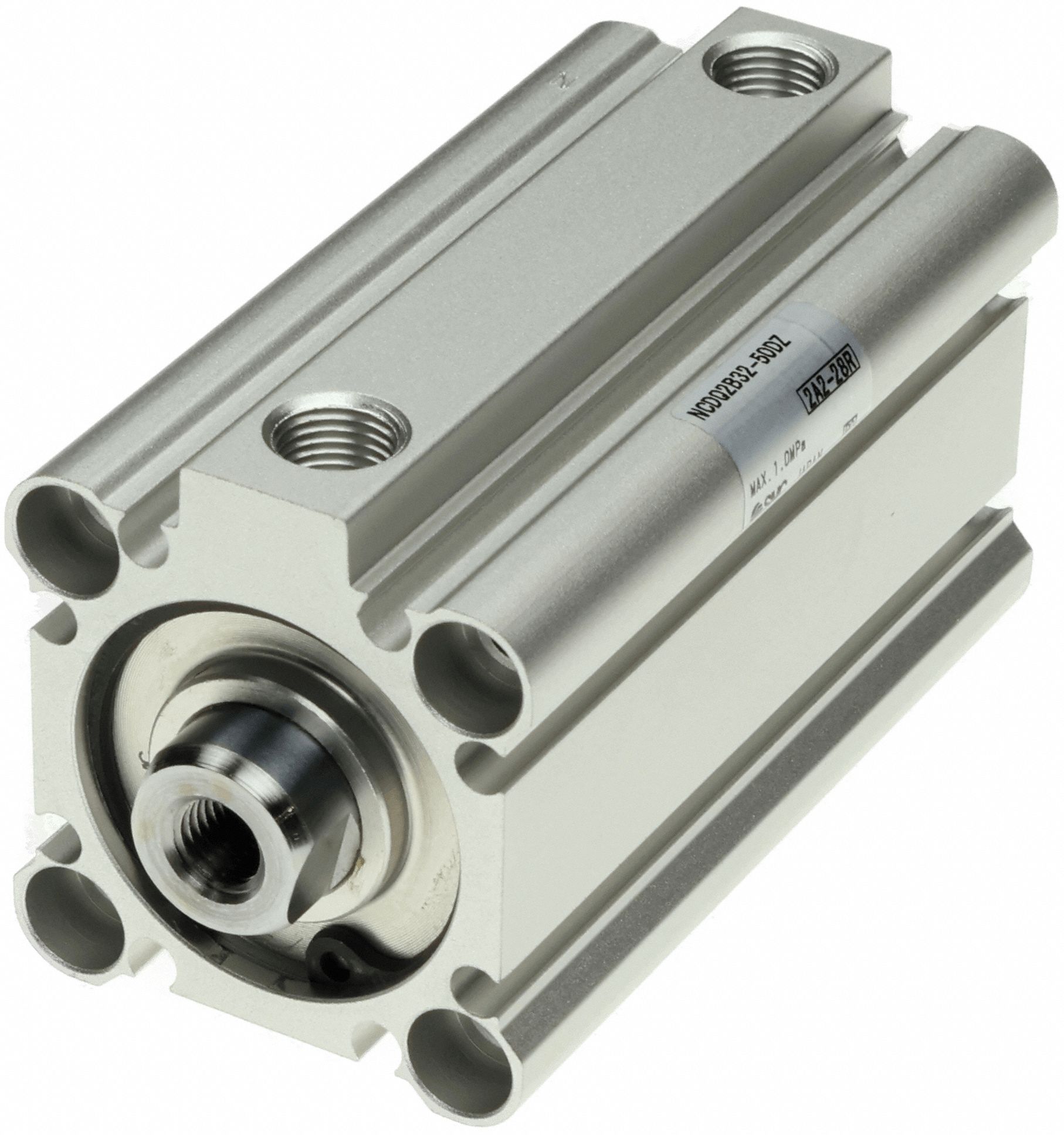 SMC, 32 mm Bore Dia, 50 mm Stroke Lg, Compact Cylinder - 826F97|NCDQ2B32-50DZ - Grainger