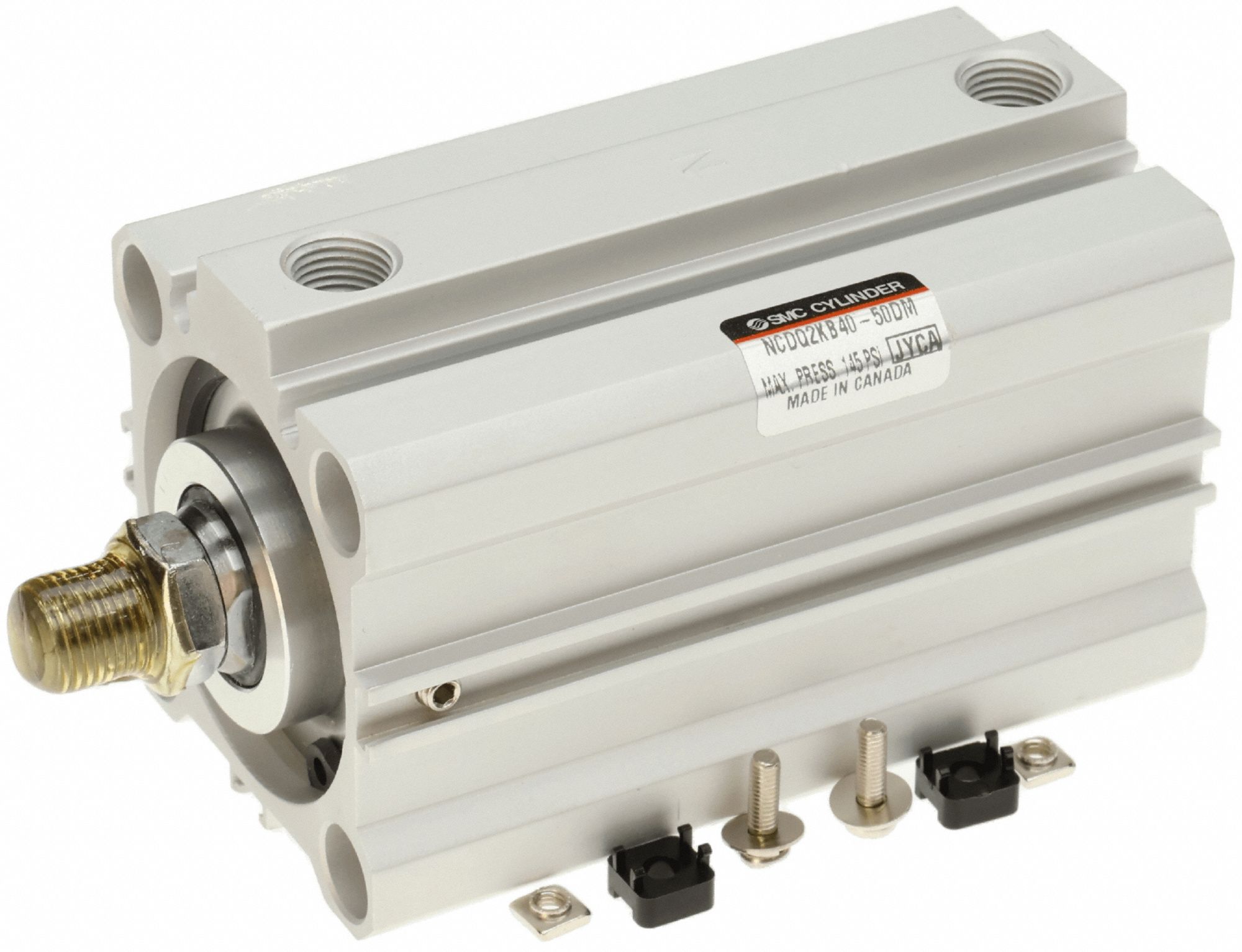 SMC, 40 mm Bore Dia, 40 mm Stroke Lg, Compact Cylinder - 826DN7|CDQ2KB40-40DZ - Grainger