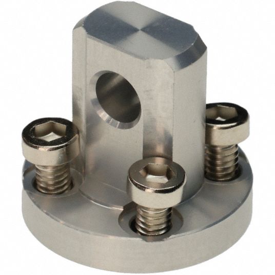 SMC, Flange Mount Type, Fits 20 mm Bore Dia, Single Clevis Bracket ...