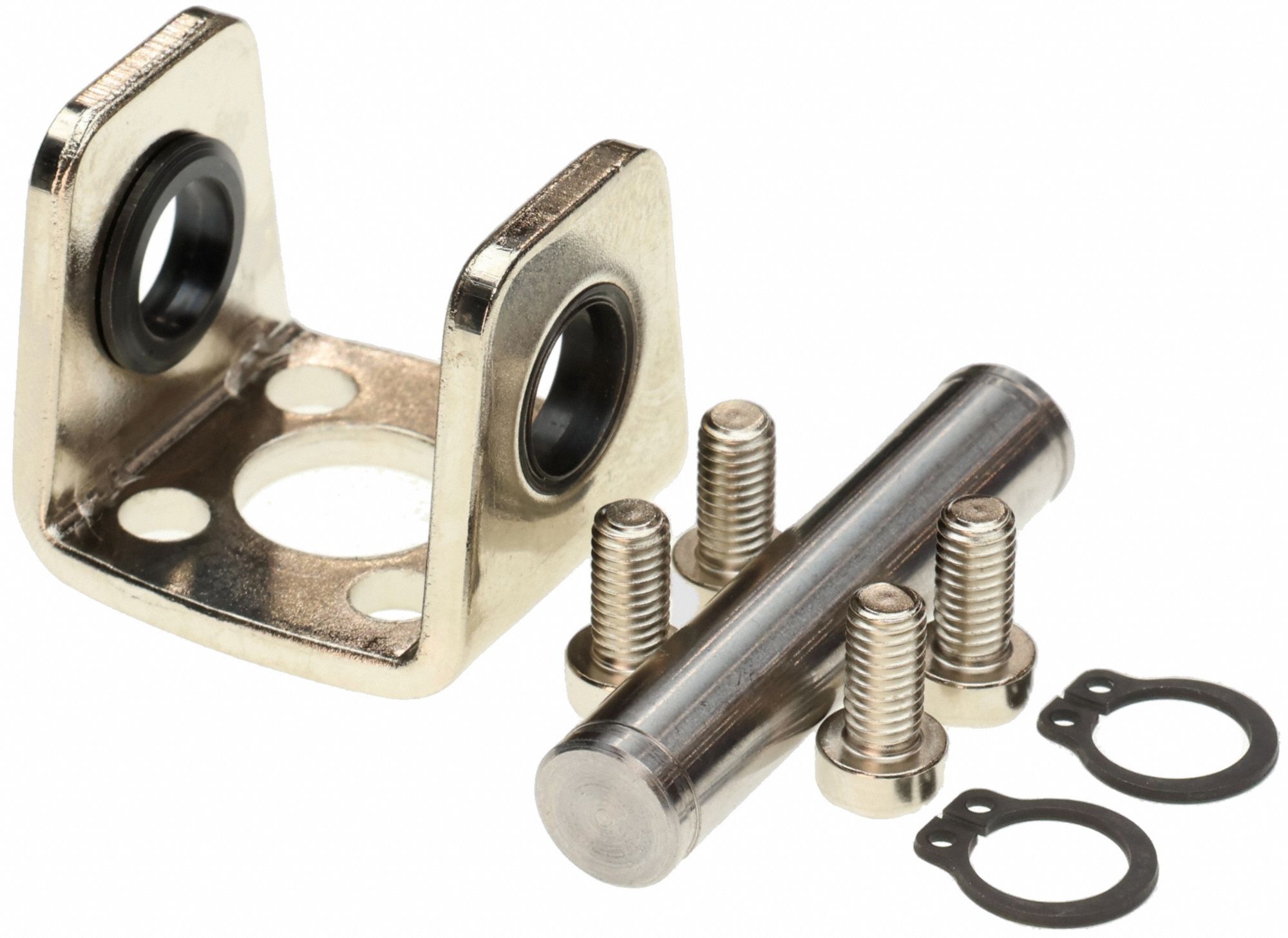 SMC, Clevis Mount Type, Fits 25 mm Bore Dia, Mounting Bracket - 826GX8 ...