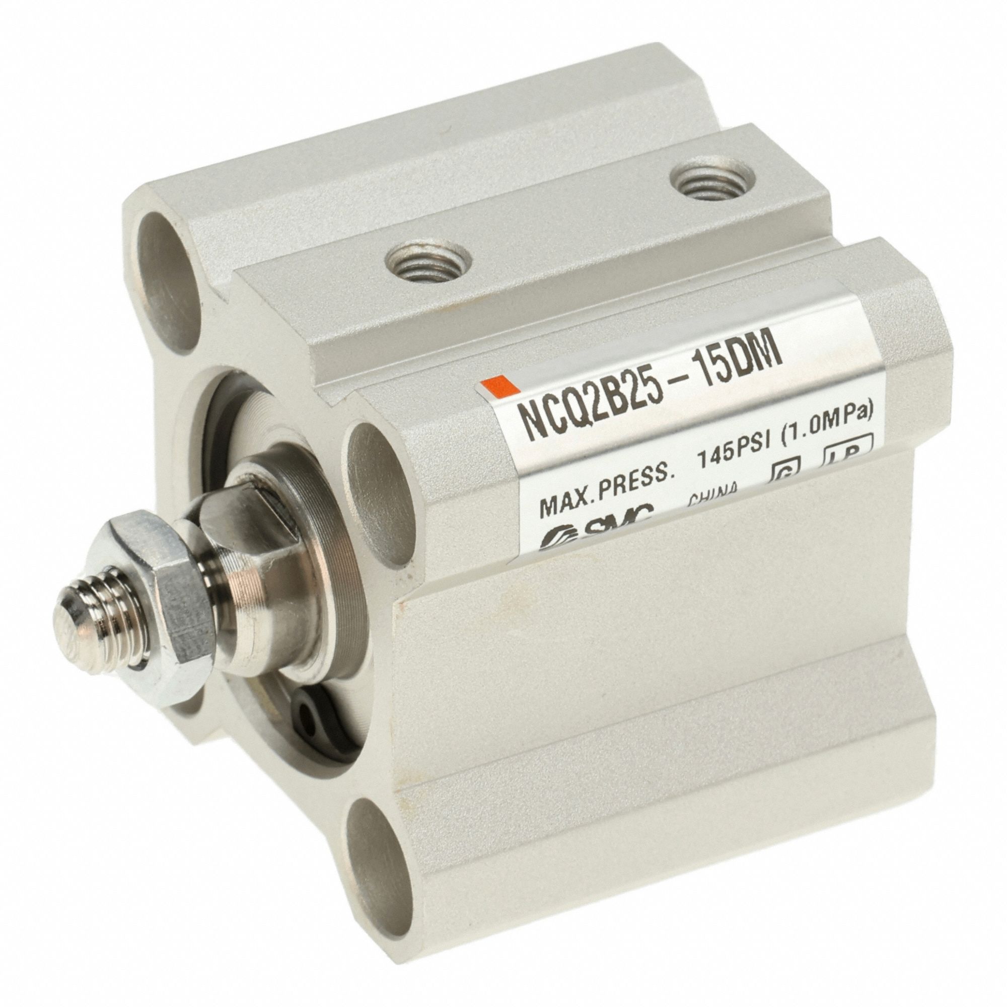 SMC, 25 mm Bore Dia, 15 mm Stroke Lg, Compact Cylinder - 826G17|NCQ2B25-15D - Grainger