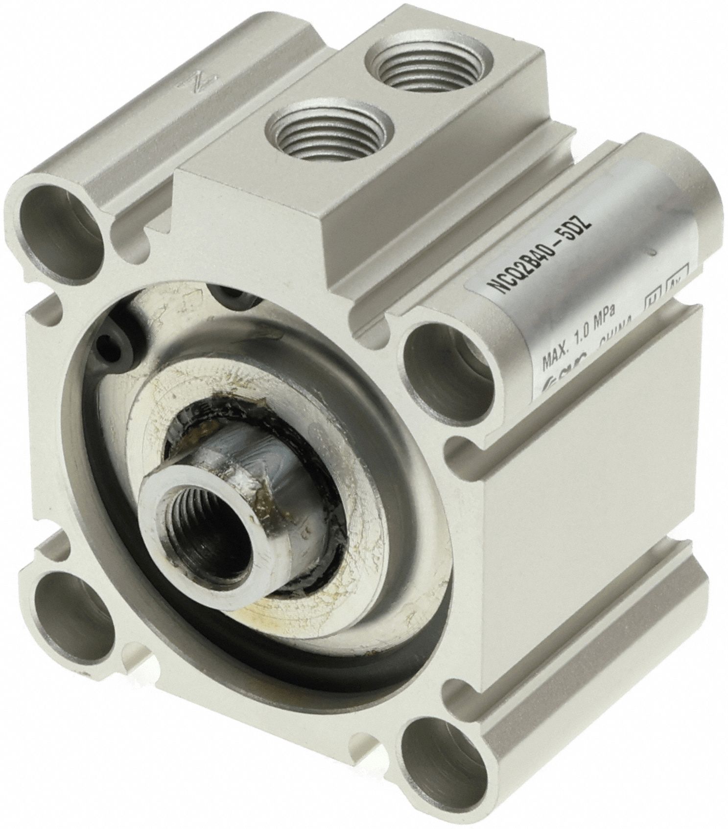 SMC, 40 mm Bore Dia, 5 mm Stroke Lg, Compact Cylinder - 826G28|NCQ2B40 ...
