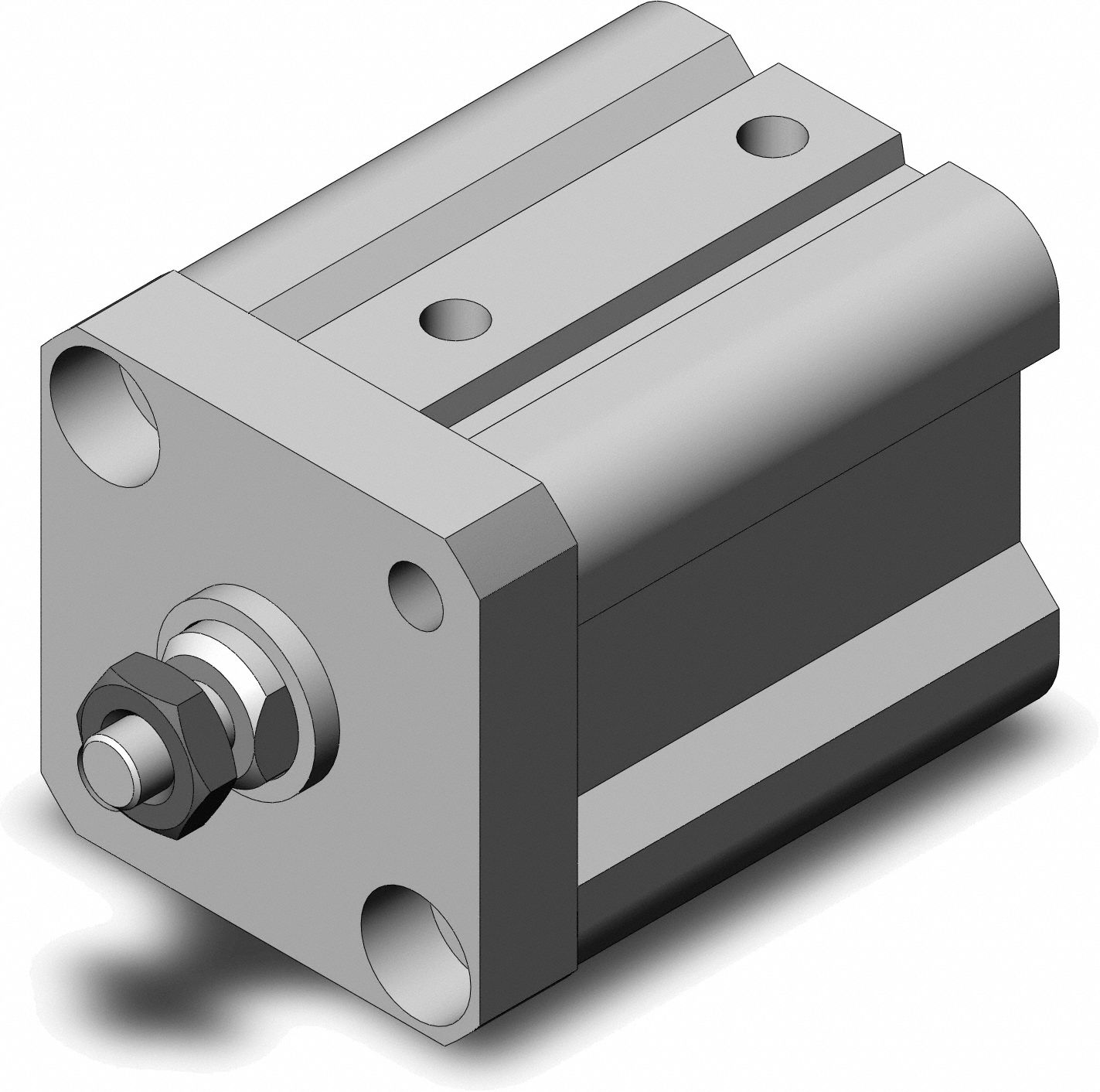SMC, 20 mm Bore Dia, 20 mm Stroke Lg, Compact Cylinder - 826G37|NCQ2KB20-20DM - Grainger