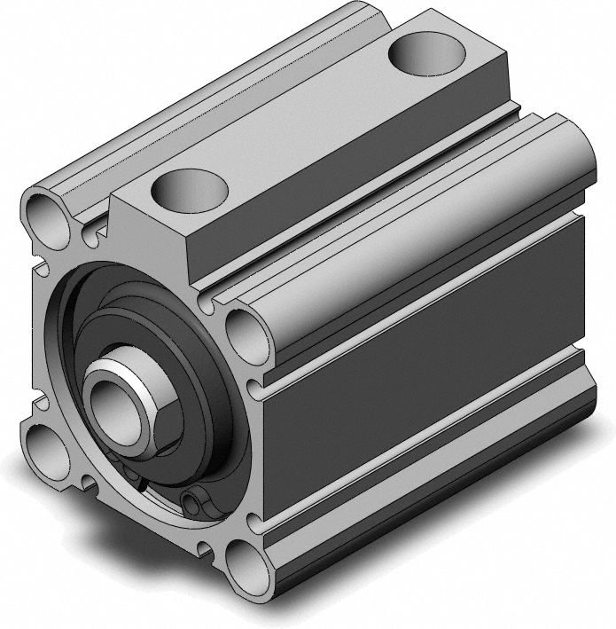 SMC, 50 mm Bore Dia, 50 mm Stroke Lg, Compact Cylinder - 826G38 ...