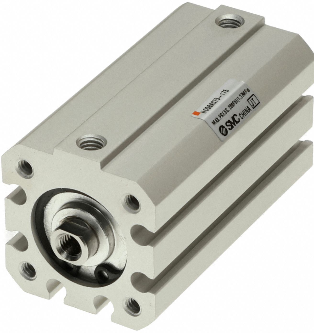 SMC, 1 1/2 in Bore Dia, 1/8 in Stroke Lg, Compact Cylinder - 826G55 ...