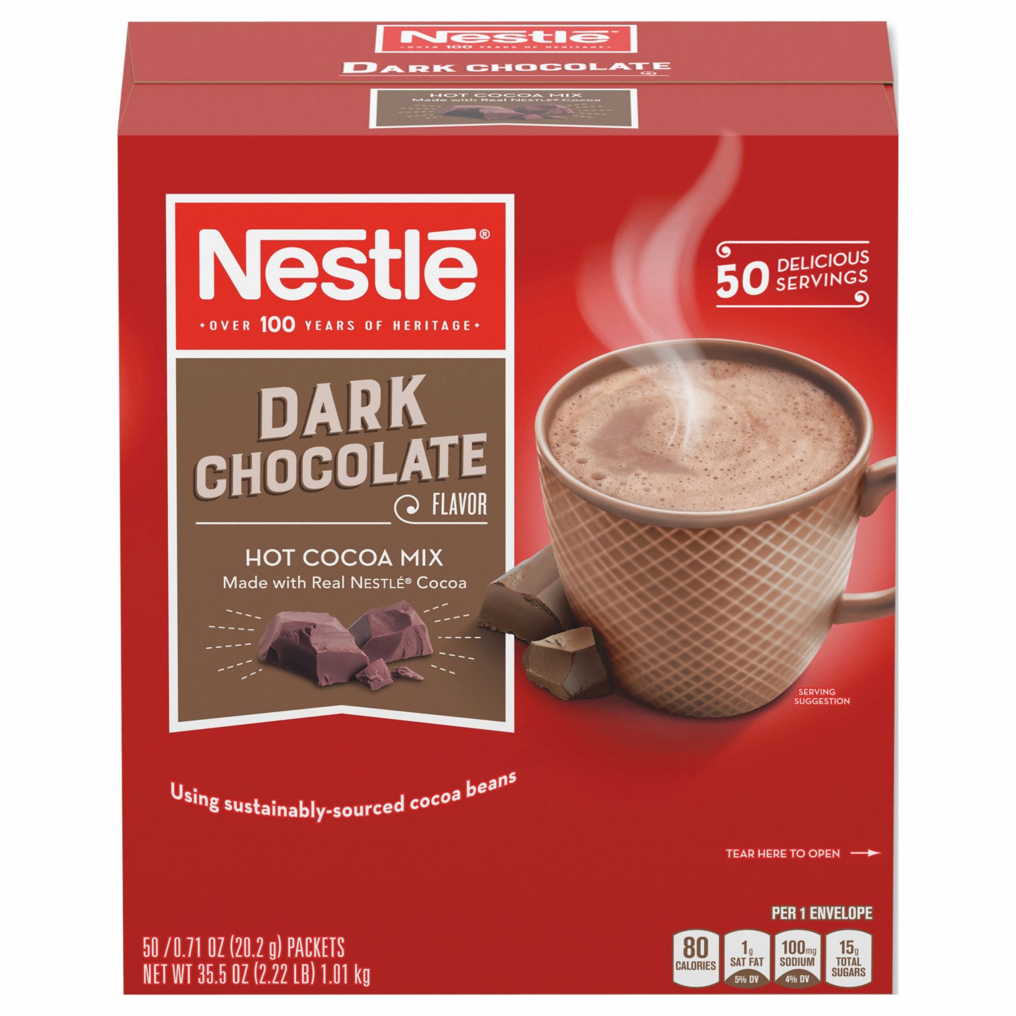 NESTLE, Cocoa, Packet Beverage Pack, Hot Cocoa - 44NX35|70060 - Grainger