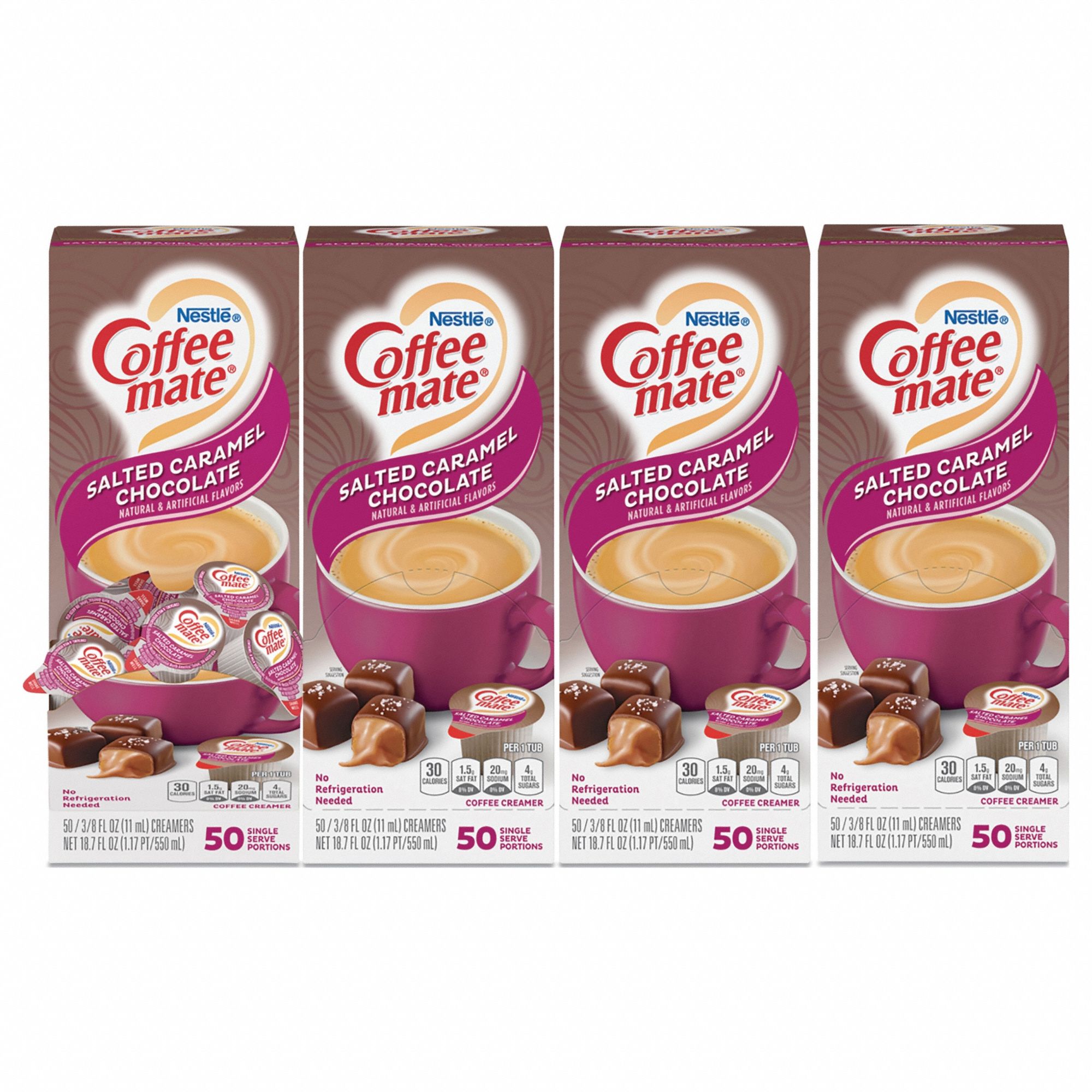 COFFEE-MATE, 50 Pack Count, 4 Packs per Case, Liquid Creamer - 43PJ84 ...