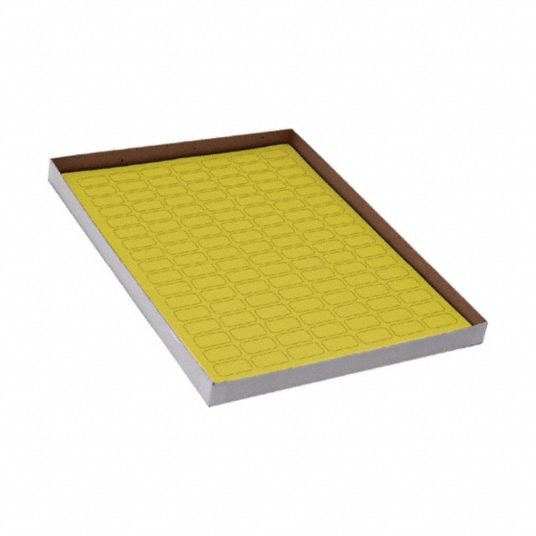 13 mm Label Wd, 5 mil Label Thick, Cryogenic Label - 846DM0|GRAING-C121 ...