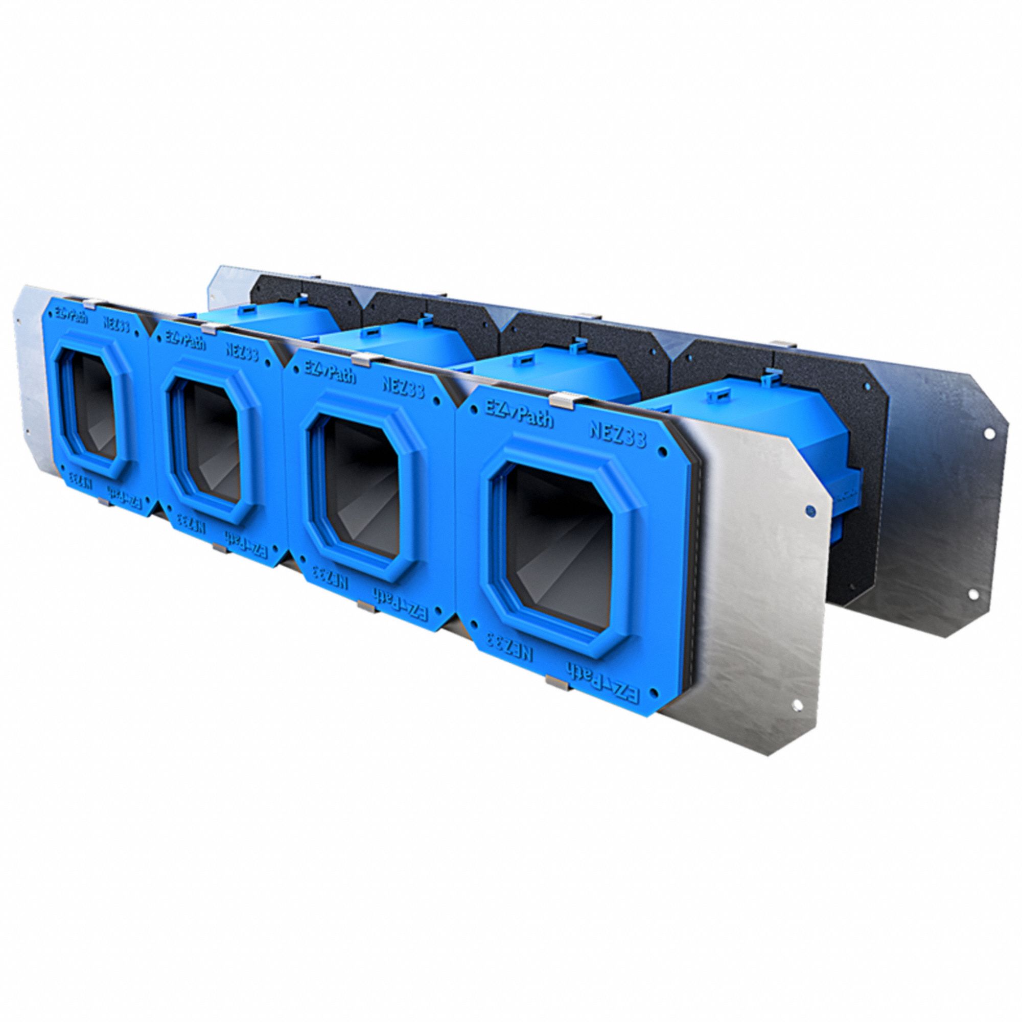 STI, Square, 6.75 in Overall Ht, Smoke and Acoustical Pathway Device ...