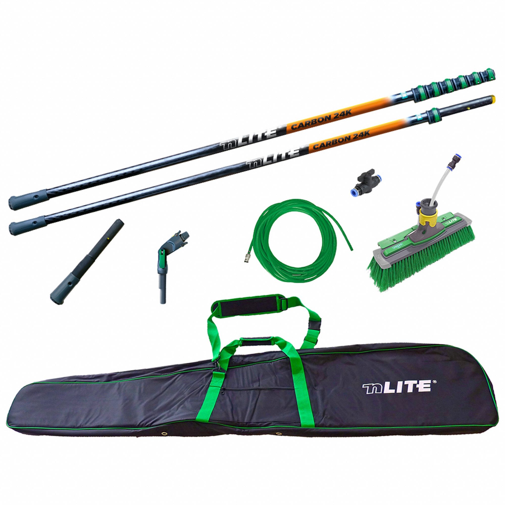 UNGER, Water-Fed Window Cleaning System, Carbon, Water-Fed Window ...