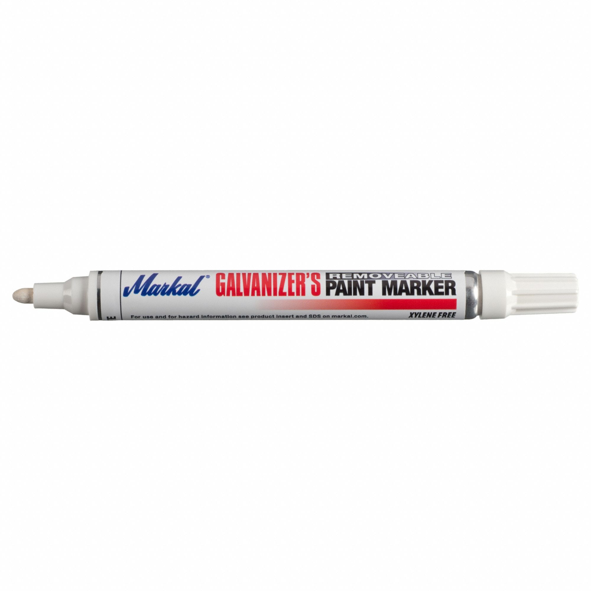 MARKAL, Galvanization Acid Removable, White, Liquid Paint Marker ...
