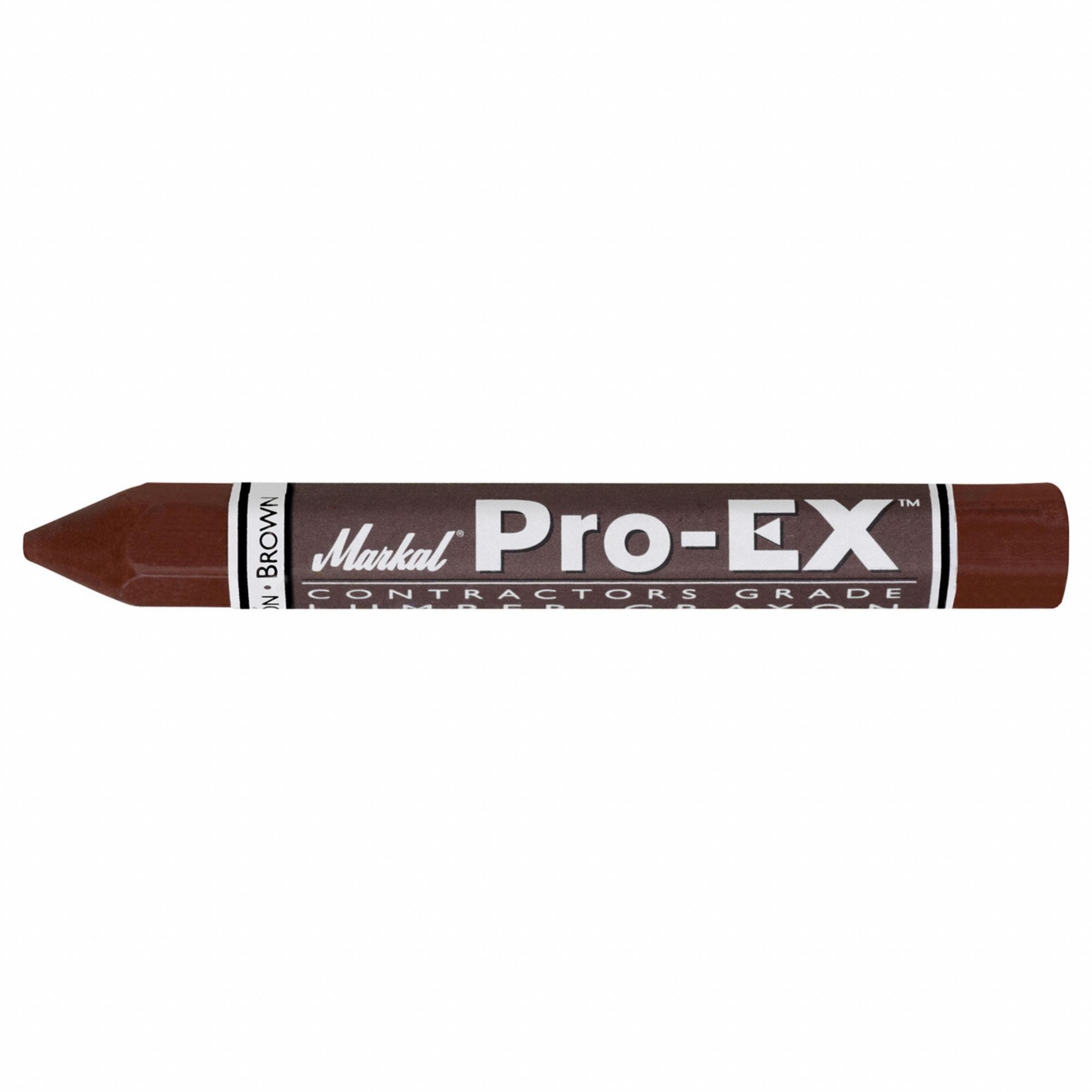 MARKAL, Brown, Lumber Crayon - 803D79|80379 - Grainger