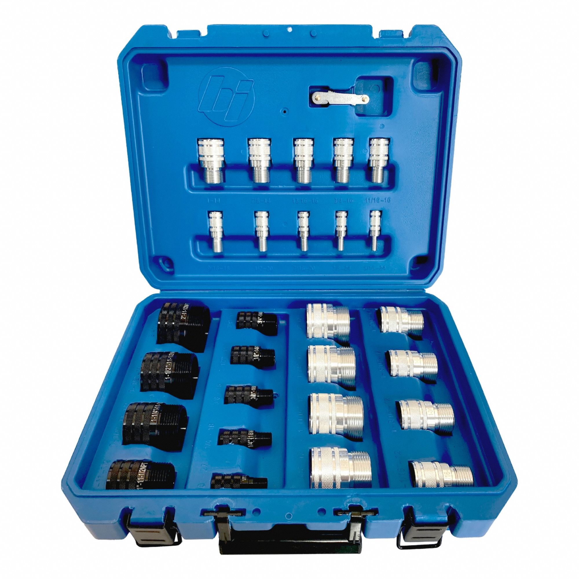 BRENNAN INDUSTRIES, Inch, Aluminum, Thread Identification Kits - 831YA8 ...