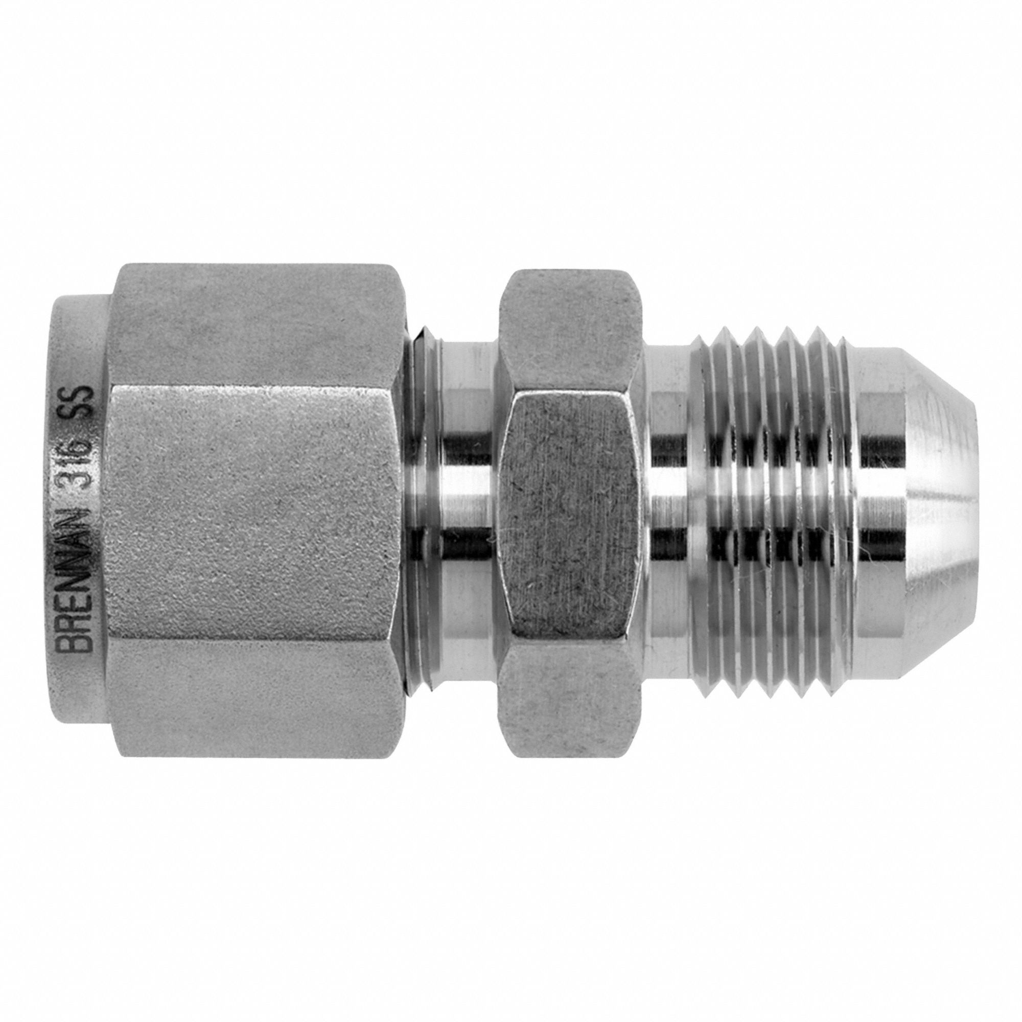 Single Ferrule Instrumentation Fittings - 888HL3|NS2402-16-16-SS - Grainger