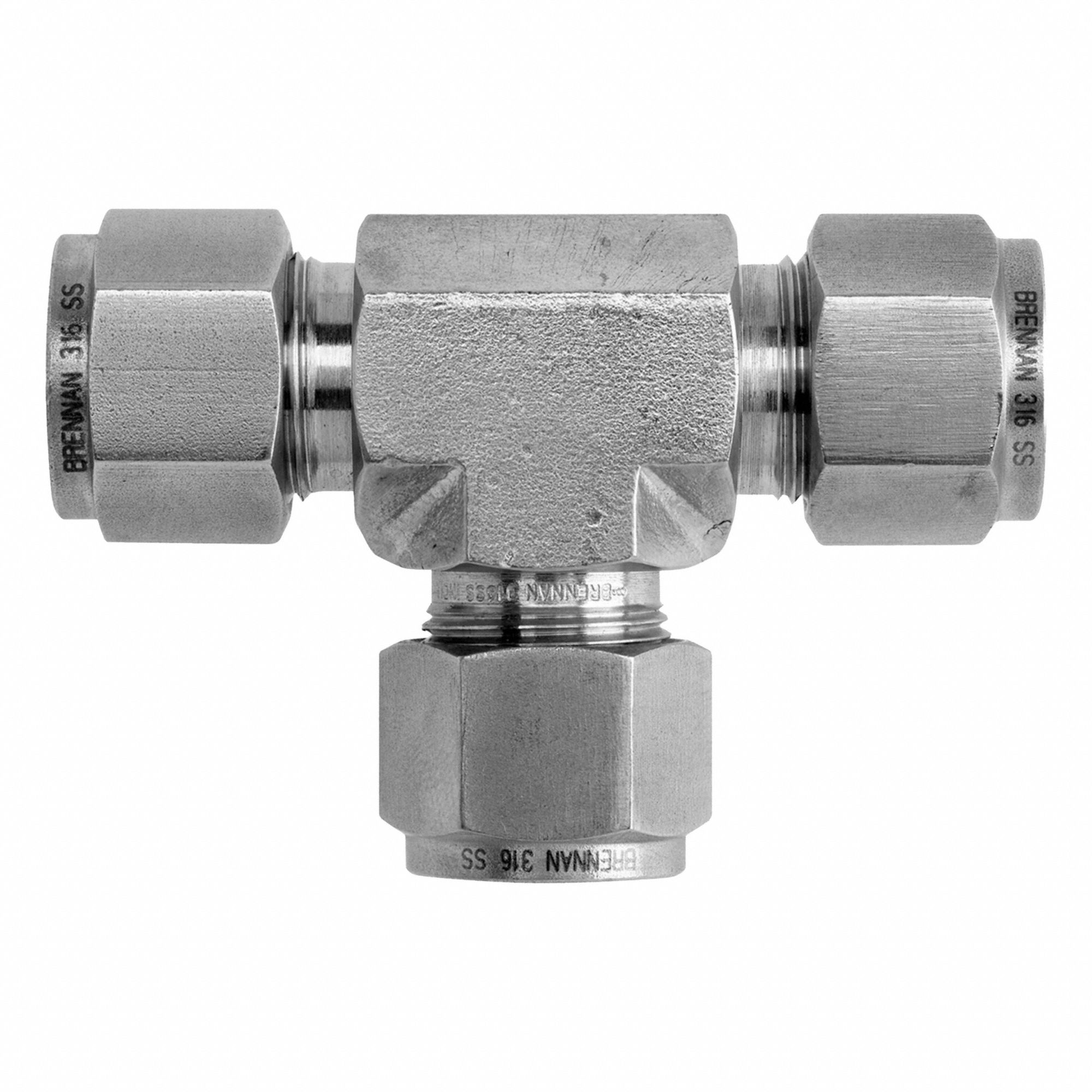 BRENNAN INDUSTRIES, Stainless Steel, Single Ferrule Instrumentation ...