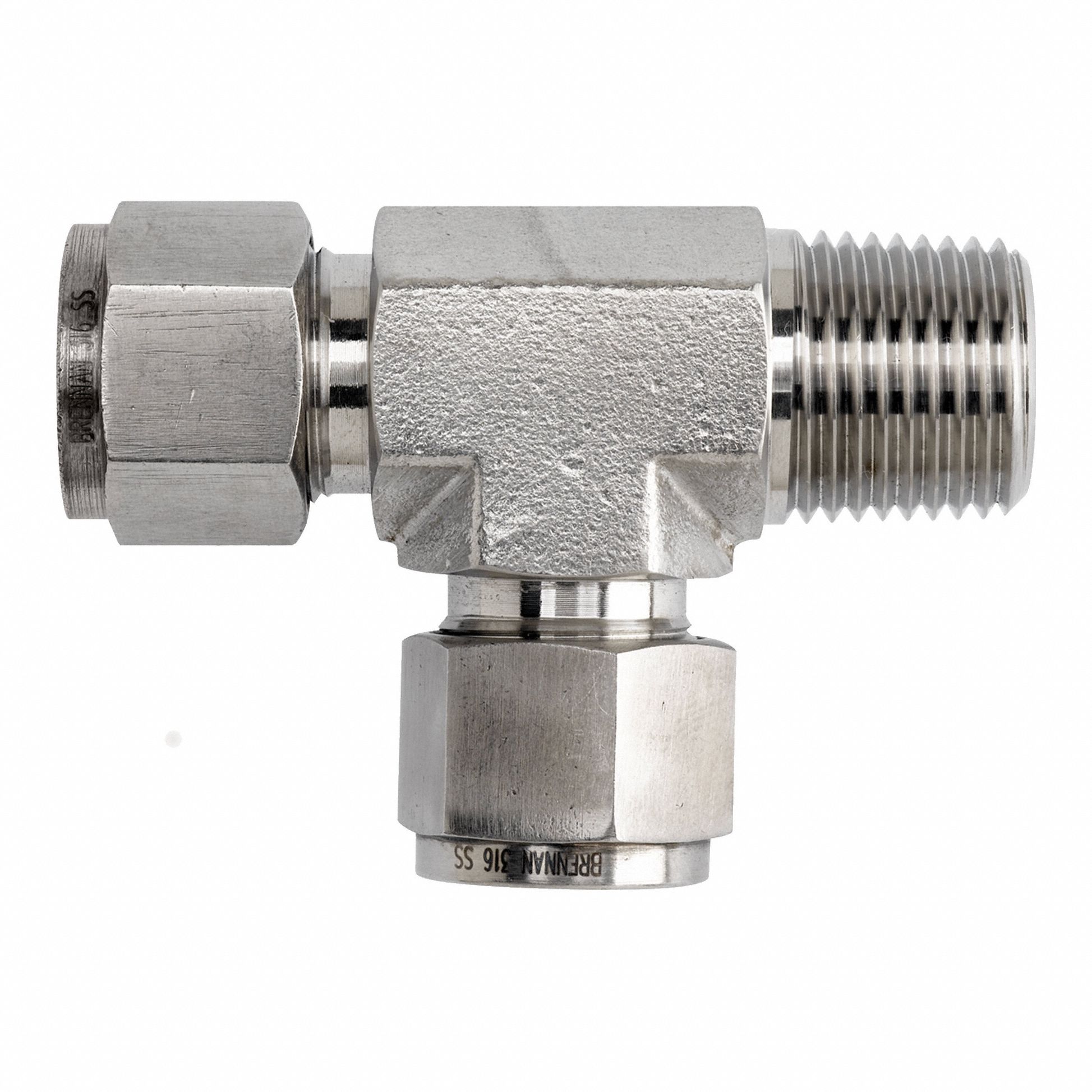 BRENNAN INDUSTRIES, Stainless Steel, Single Ferrule Instrumentation Fittings - 888JD7|NS2650-06 ...