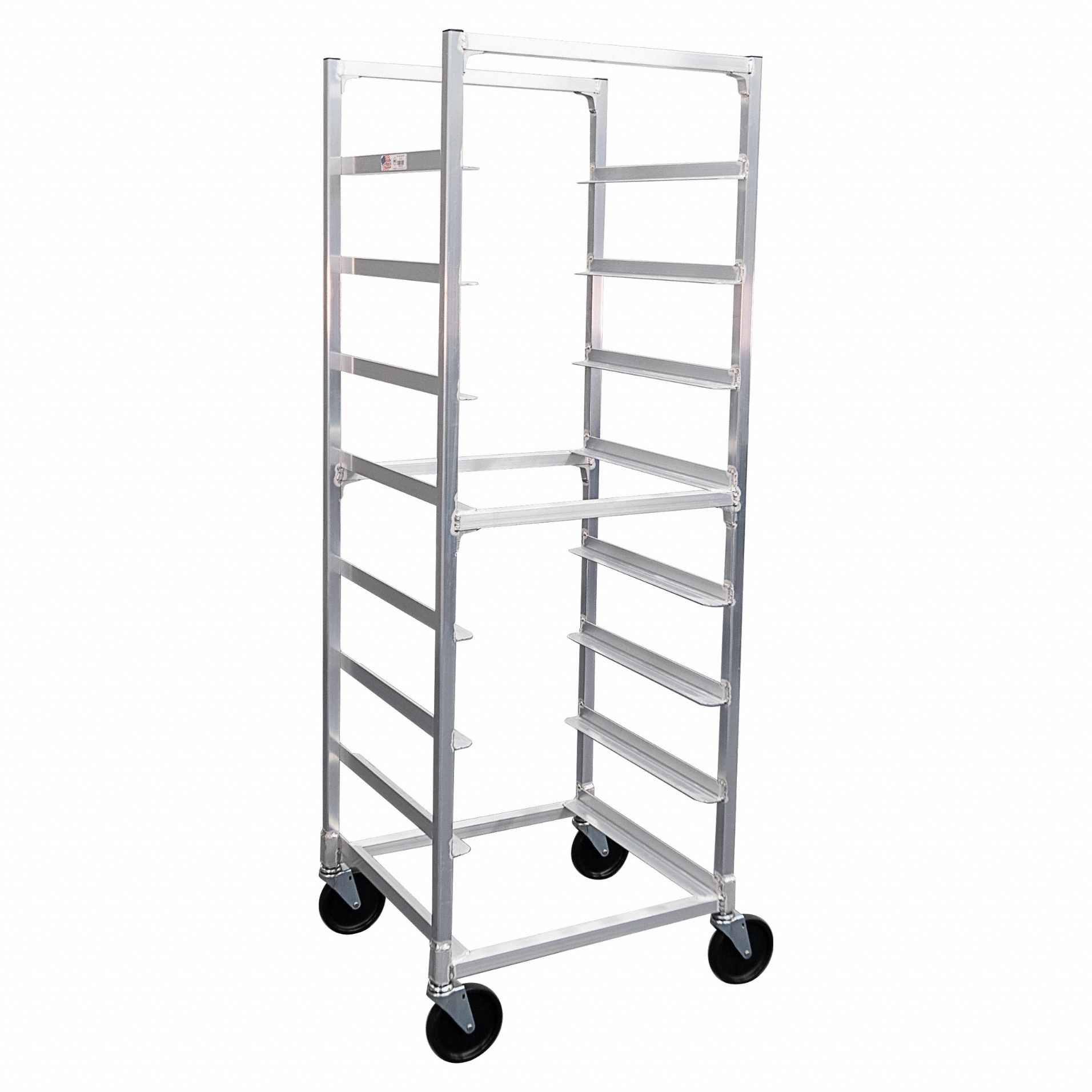 NEW AGE INDUSTRIAL, 8 Trays, 8 Shelves, Cup and Glass Rack - 806UD4 ...