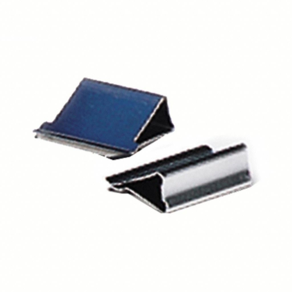 SKILCRAFT, Steel, Blue, Clam Clip - 803TC7|7510-01-317-4228 - Grainger