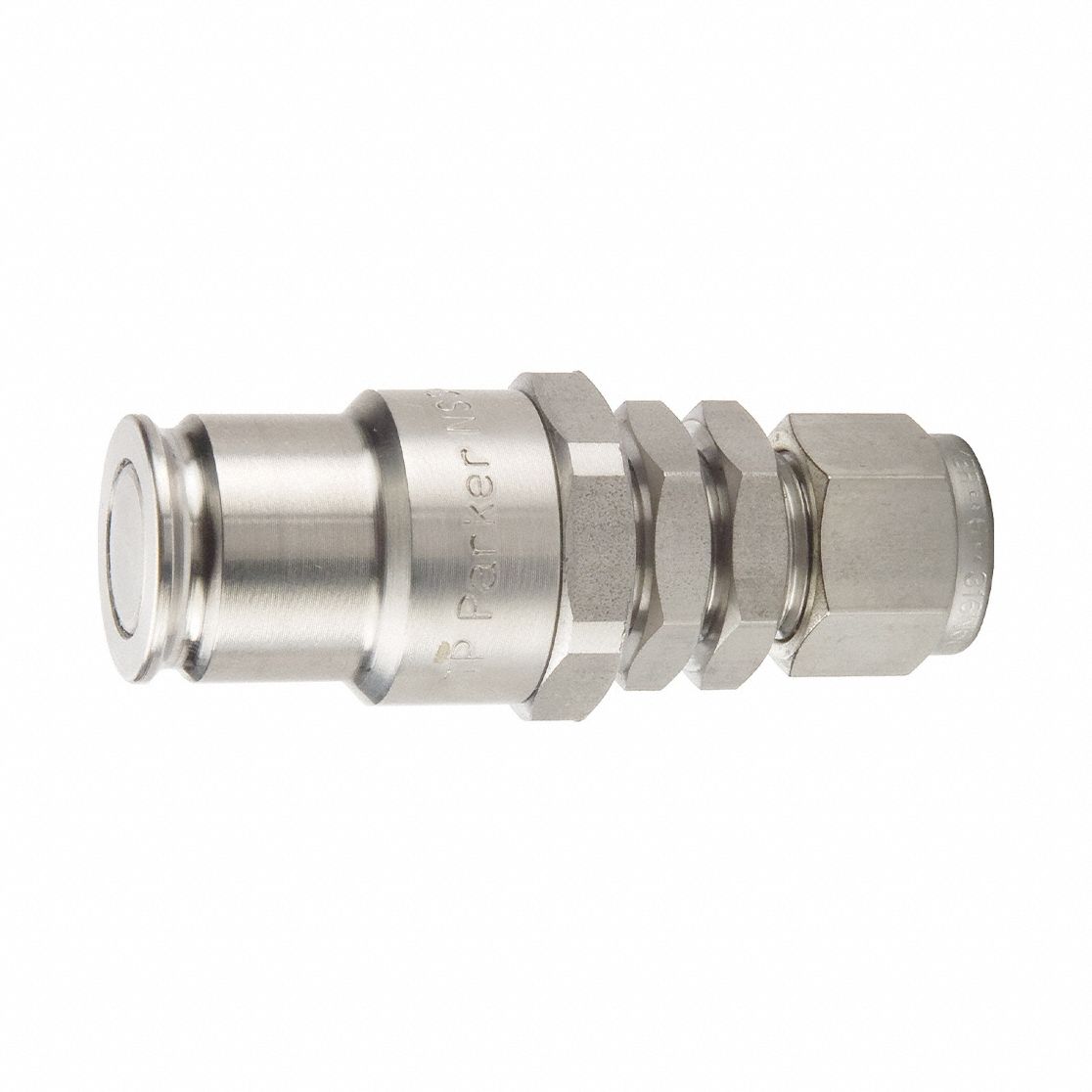 PARKER, 3/8 in, Female Thread - Panel Mount, Nose Piece Assembly ...