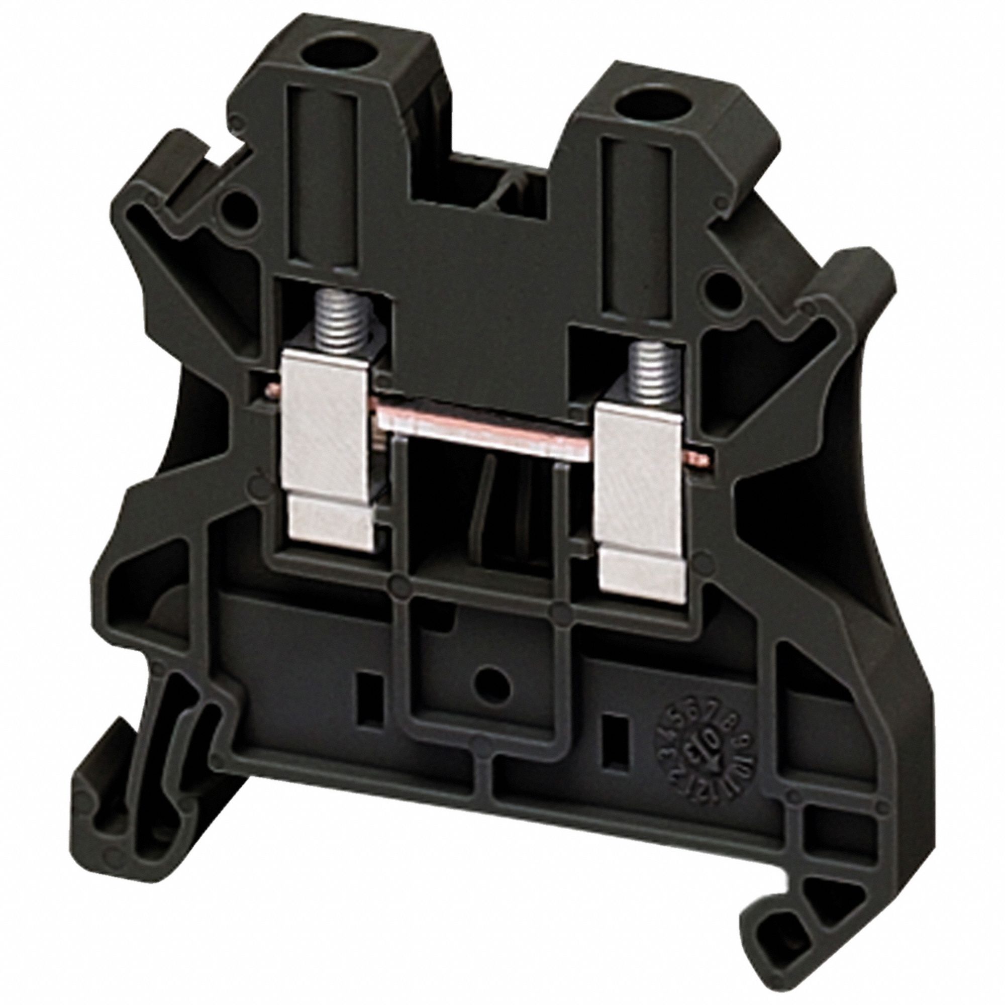 Screw Clamp, 30 A Current, Terminal Block - 796A22|NSYTRV42BK - Grainger