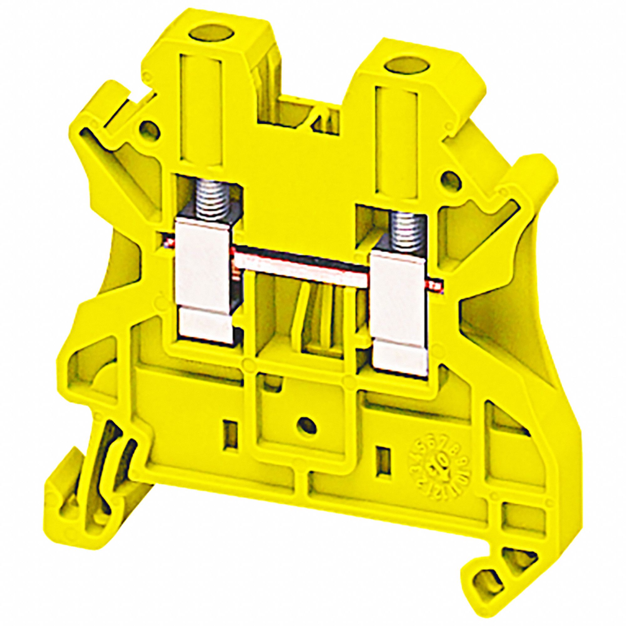 Screw Clamp, 30 A Current, Screw Terminal - 796A26|NSYTRV42YE - Grainger