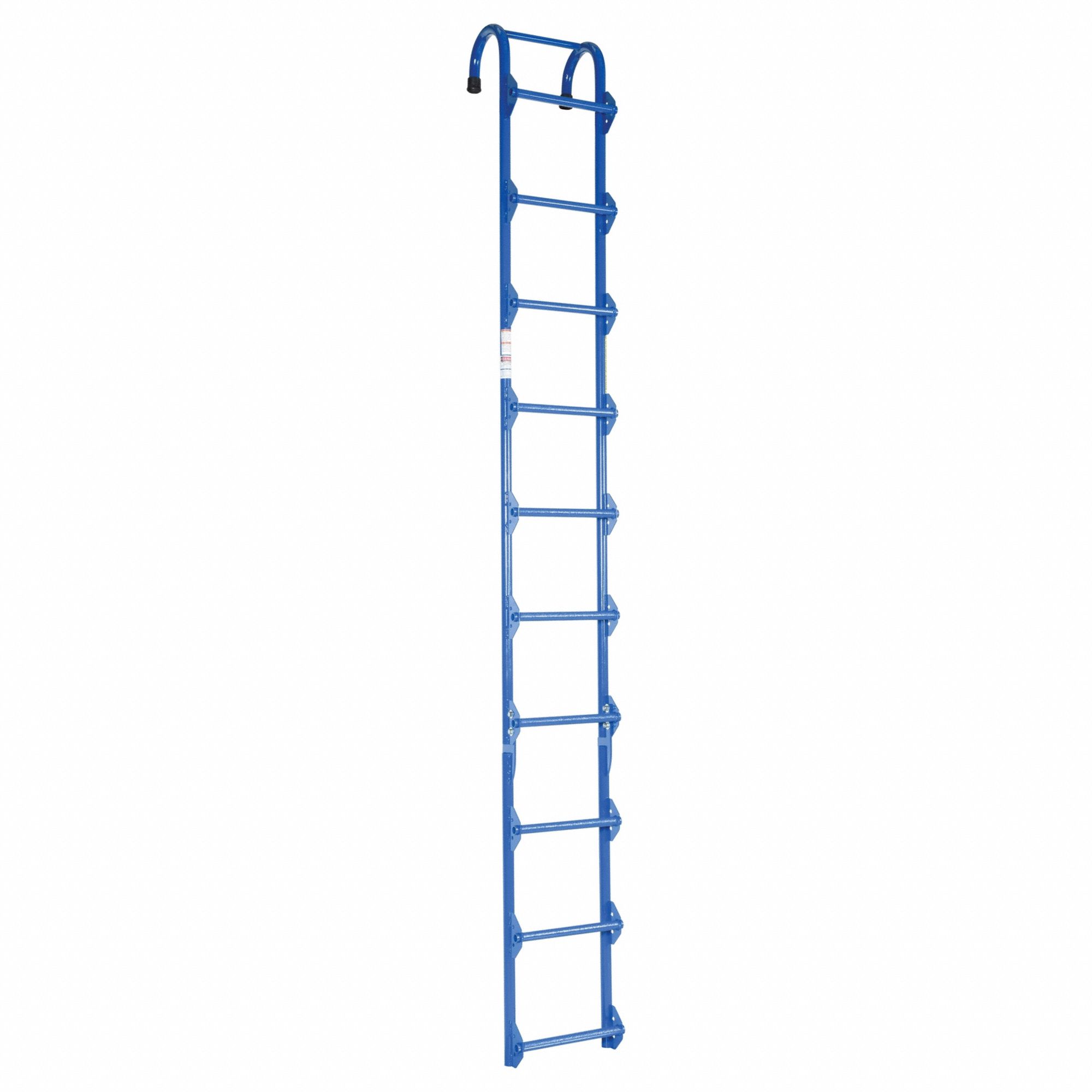 VESTIL, 10 ft Ladder Size, Steel, Straight Ladder - 6EPF6|NTAL-10 ...