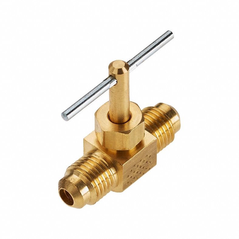 PARKER, Inline Valve Body, Brass, Needle Valve - 21VL48|NV102F-4 - Grainger PARKER, Inline Valve Body, Brass, Needle Valve - 21VL48|NV102F-4 - Grainger