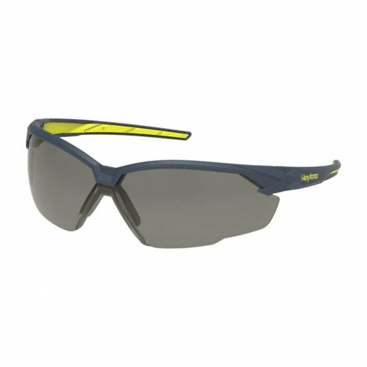HEXARMOR, Clear/Gray Lens, Half-Frame, Safety Glasses - 830L49|11-31012 ...