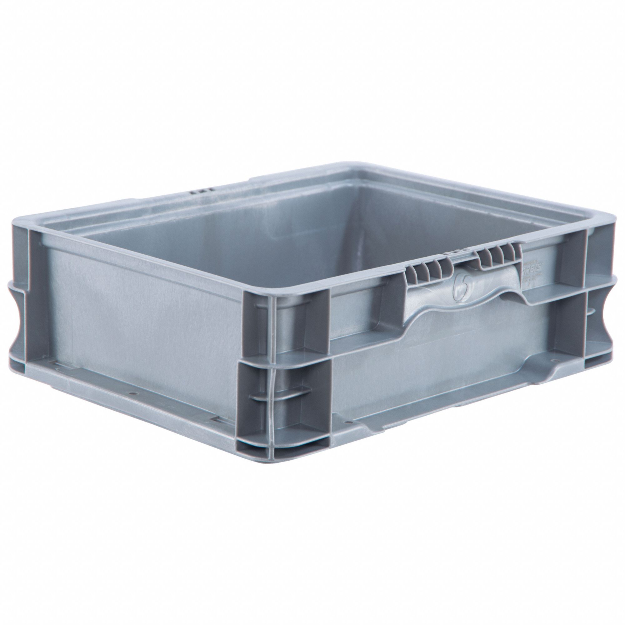 ORBIS, 2.4 gal, 12 in x 15 in x 5 in, Straight Wall Container - 8YA89 ...