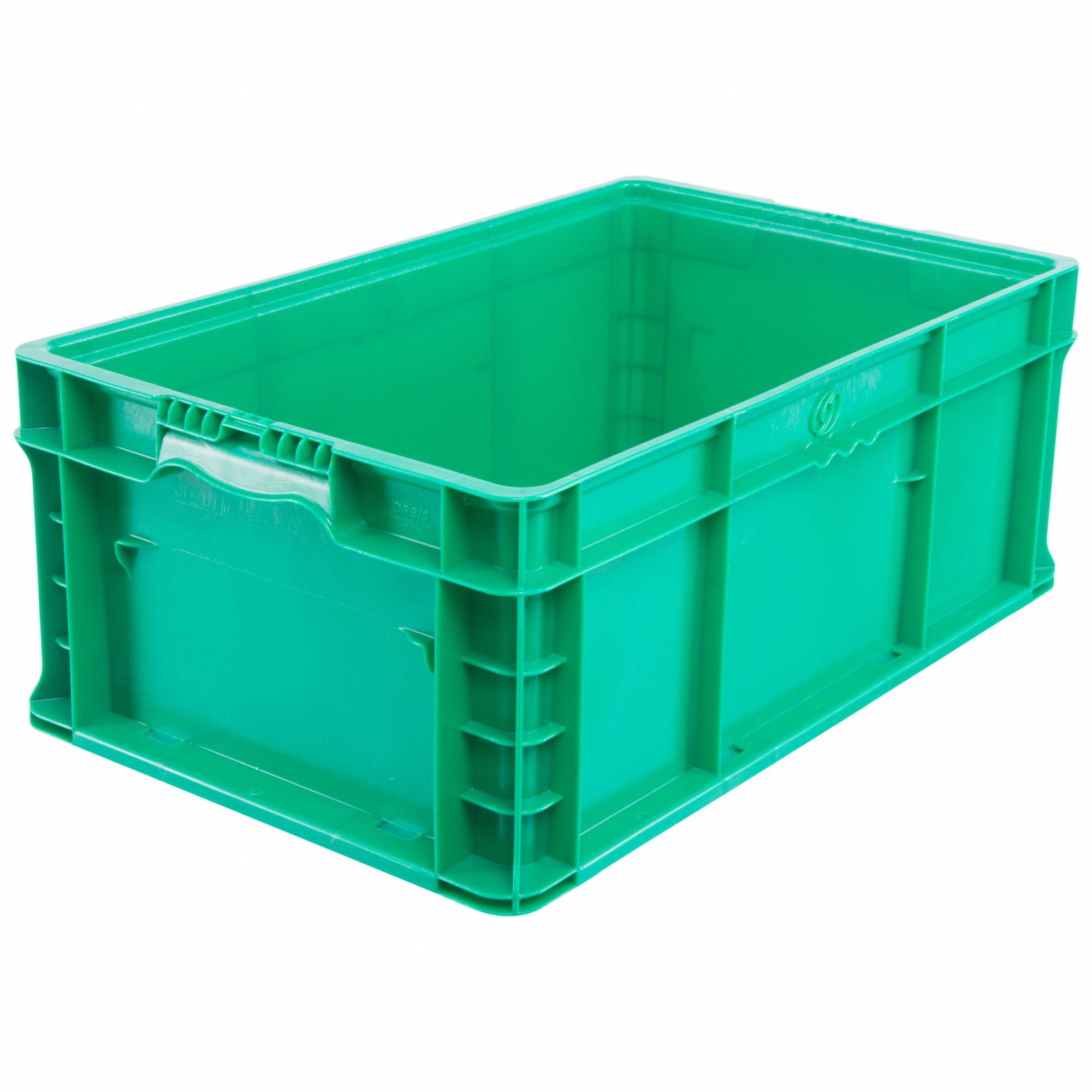 ORBIS, 10.6 gal, 24 in x 15 in x 9 1/2 in, Straight Wall Container ...