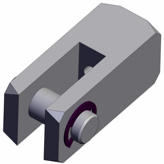 SMC, Clevis Mount Type, Fits 3/8 in Bore Dia, Double Rod Clevis ...