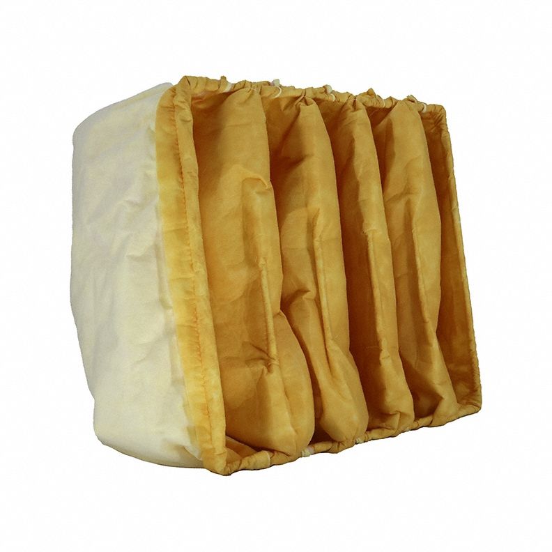 20 in x 20 in x 12 in, Synthetic, Exhaust Bag Filter - 600JN4|600JN4 ...