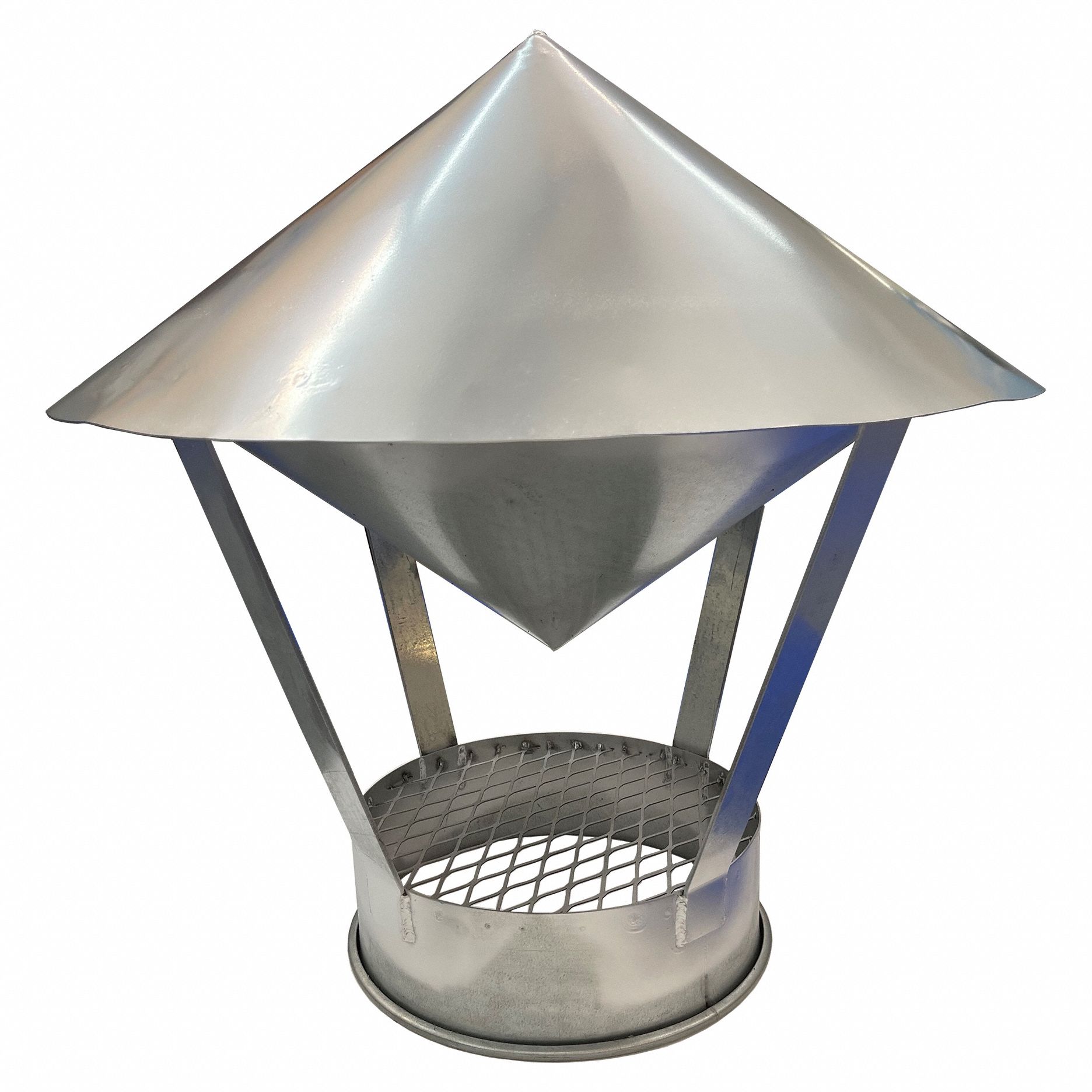 Stainless Steel, For 10 in Duct Dia, Weather Cap - 811KN9|8010007072 ...