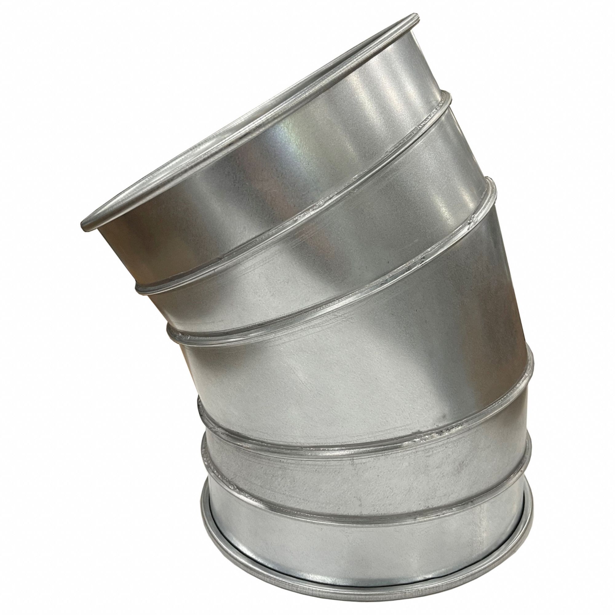 Steel, For 17 in Duct Dia, 30 Degree Elbow - 811LA1|8040400037 - Grainger