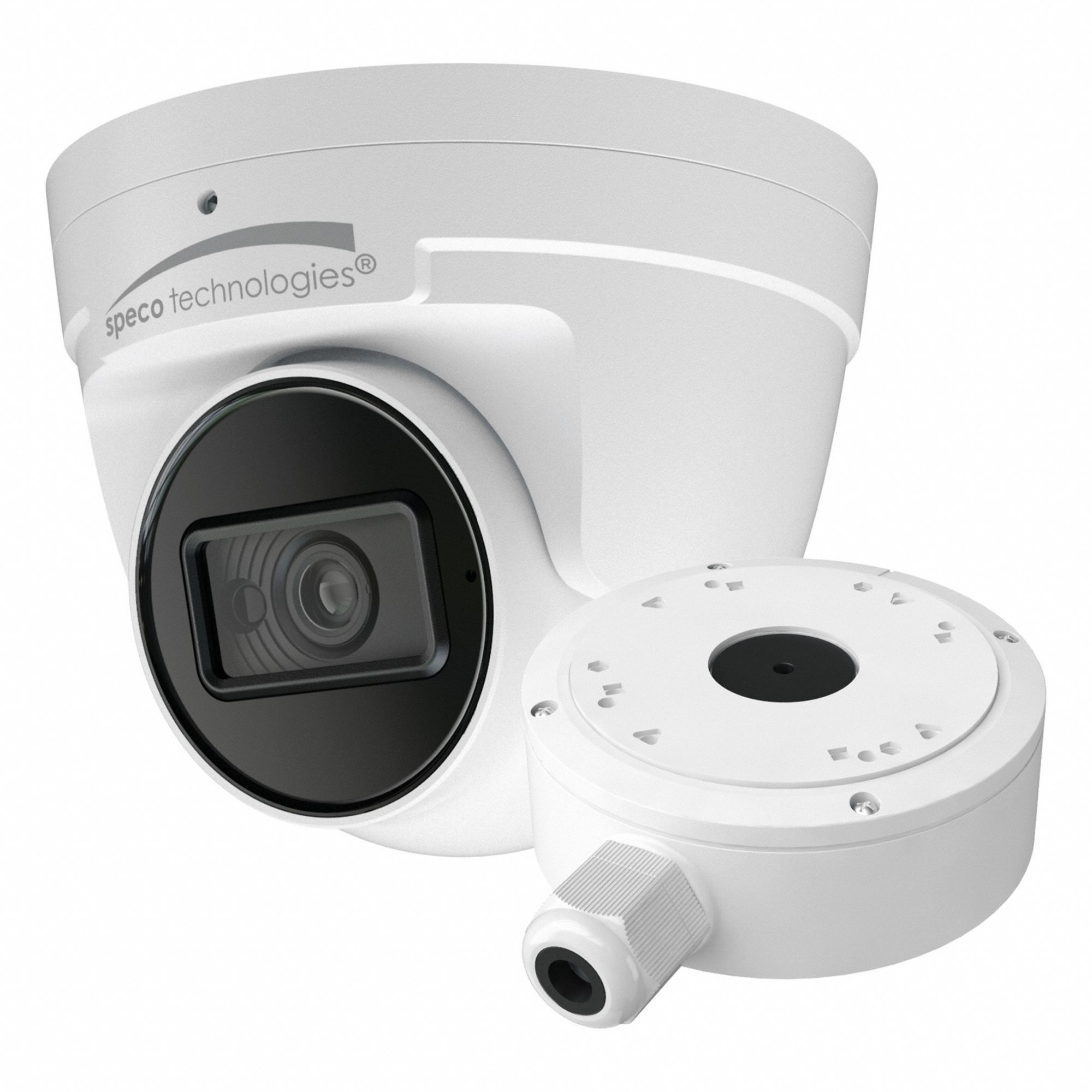 SPECO TECHNOLOGIES, Turret, Fixed, IP Camera - 852EG8|O8VT3 - Grainger