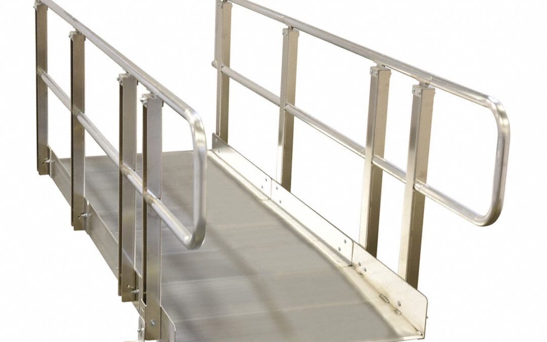 Wheelchair Ramp, 7 in Min Service Ht, Walk Ramp - 32KK71|XPS736 - Grainger