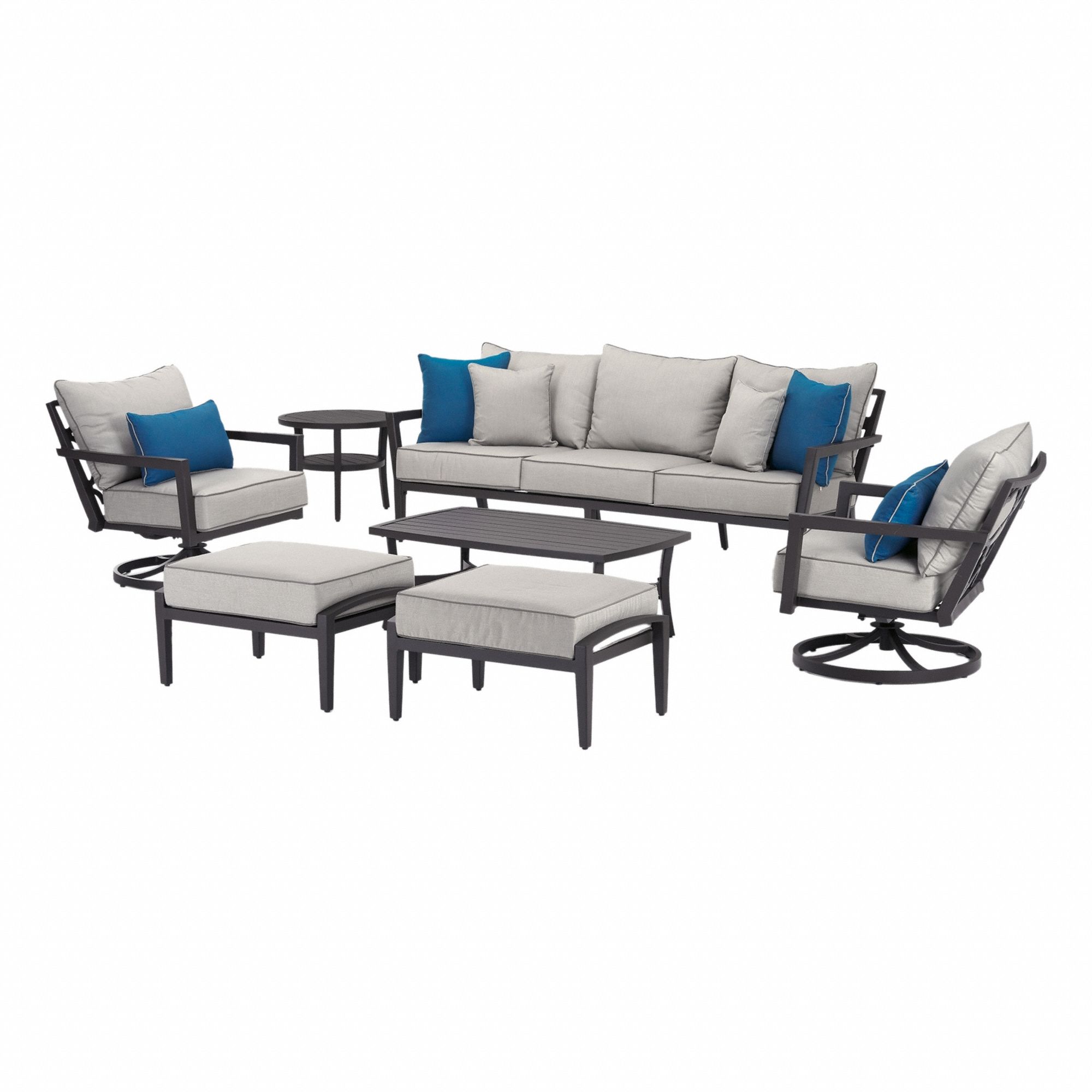 Venetina, Conversation Set - 852DL0|OP-ALSS7M-VEN-K - Grainger